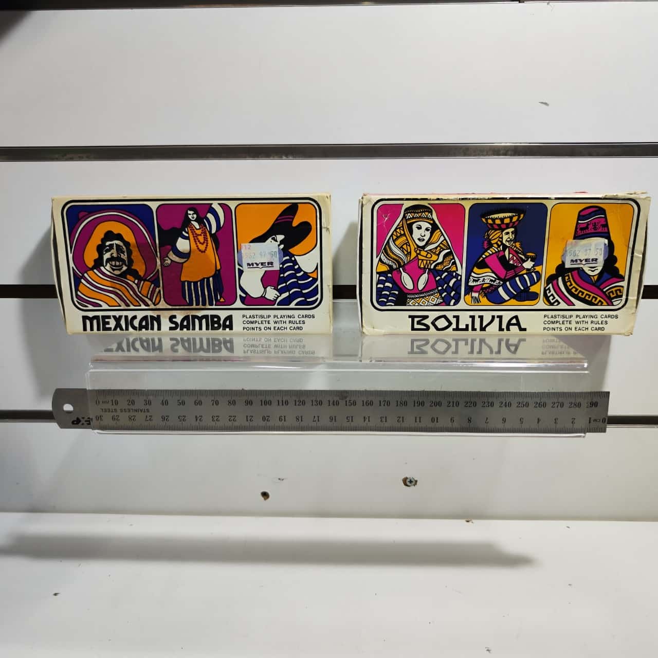 Mexican Samba & Bolivia Vintage Cards