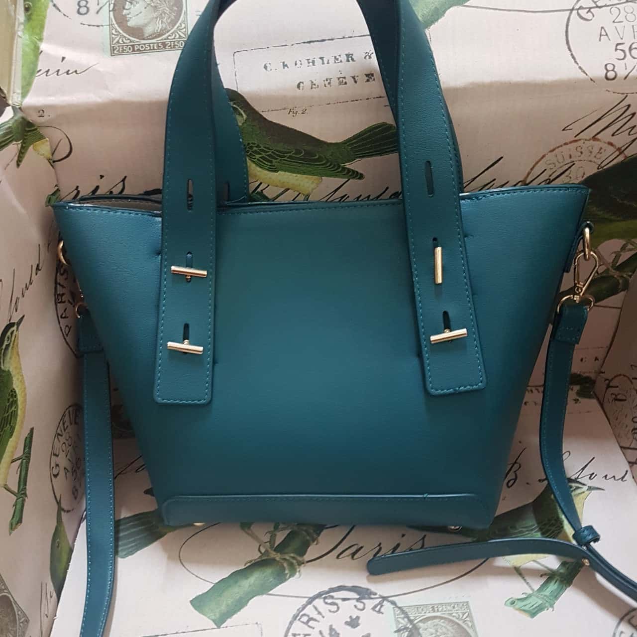 Womens Teal Colour Handbag By Marcs / Box 5(s)