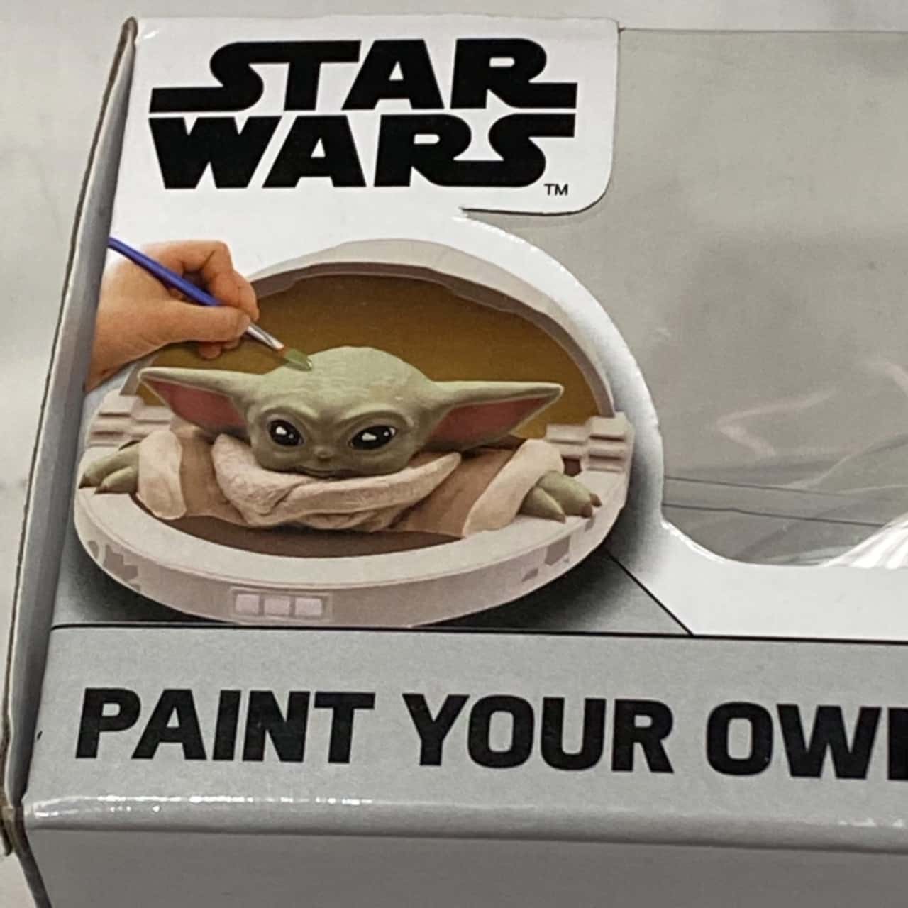 BNWT Star Wars Mandalorian Paint Your Own “The Child” Yoda Craft Set ...