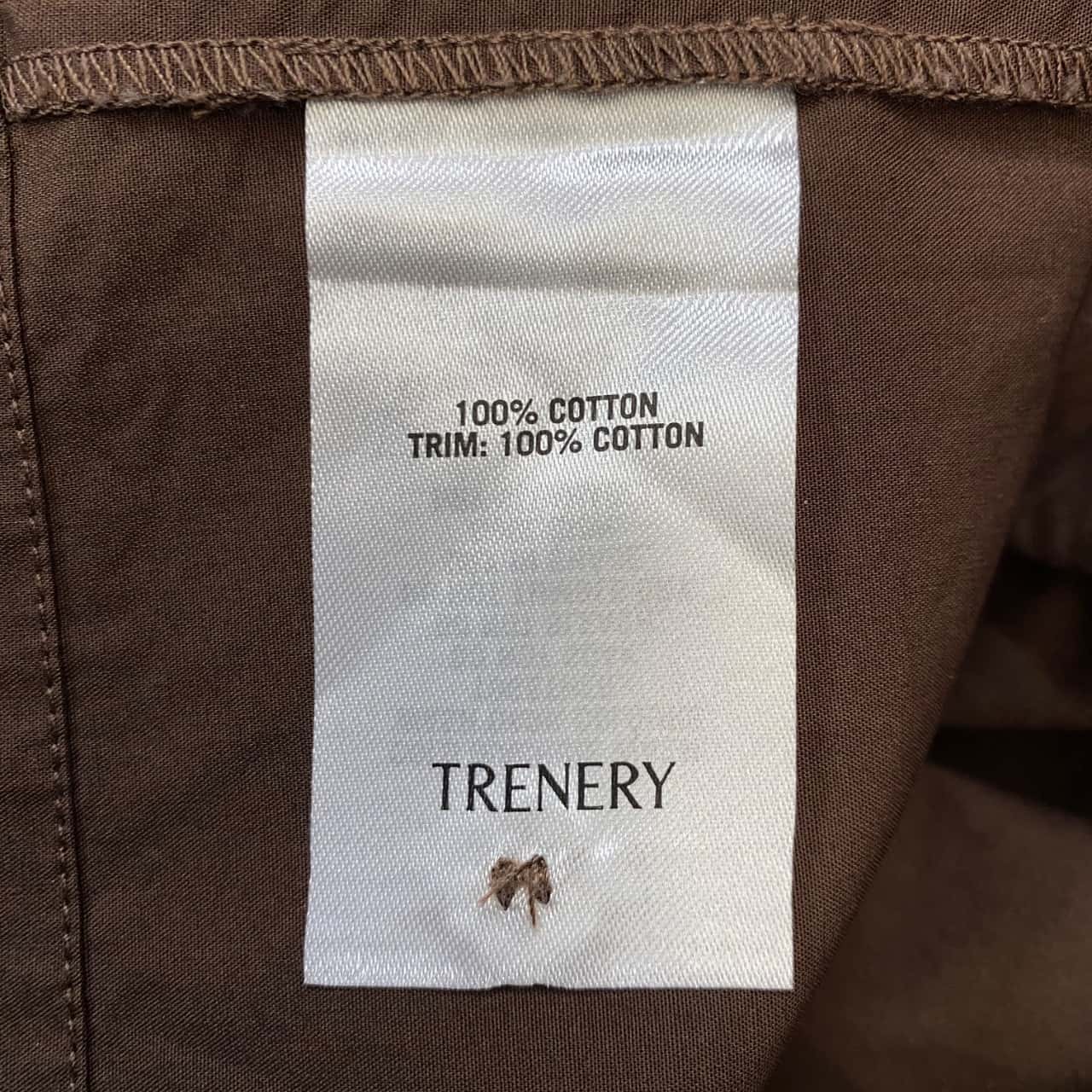 Trenery Chocolate Brown Cap Sleeve Dress Size 12(s)