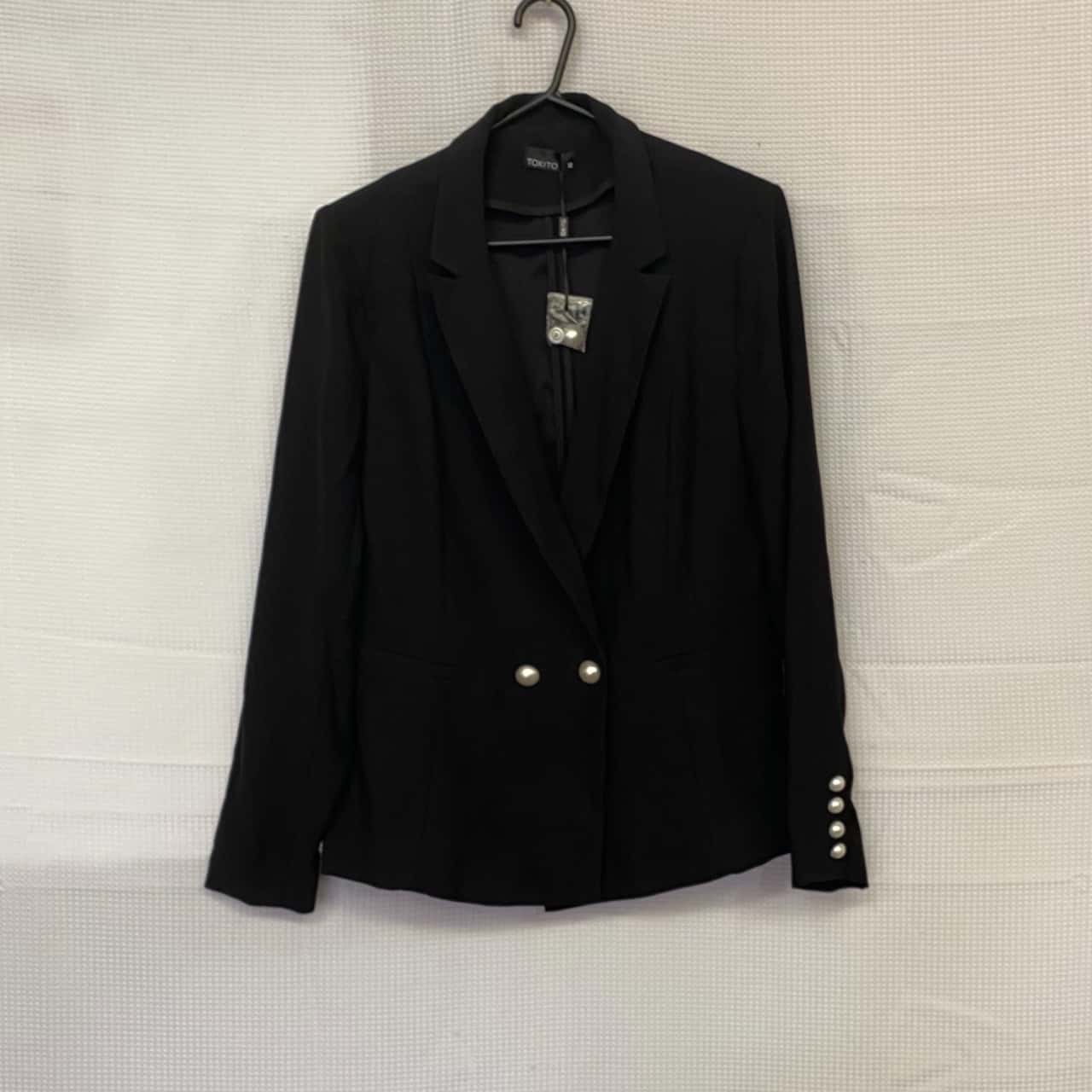 Tokito Womens Size 12 Jacket Black (s)