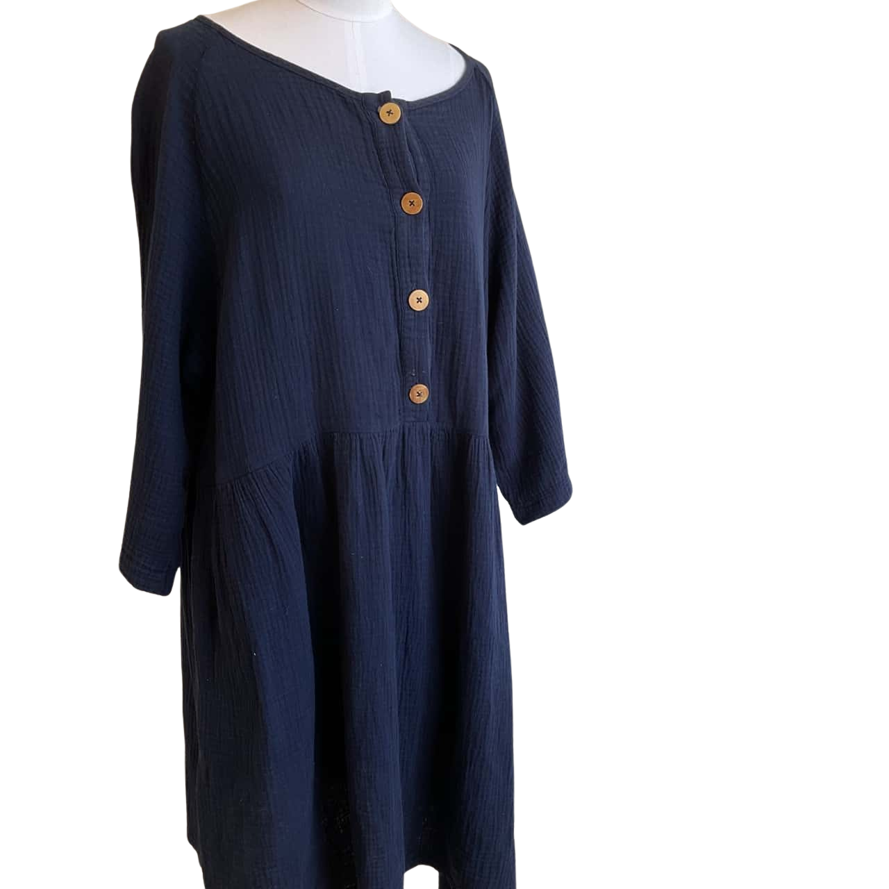 Gorman Womens Dress - Size 14 Navy Blue (s)