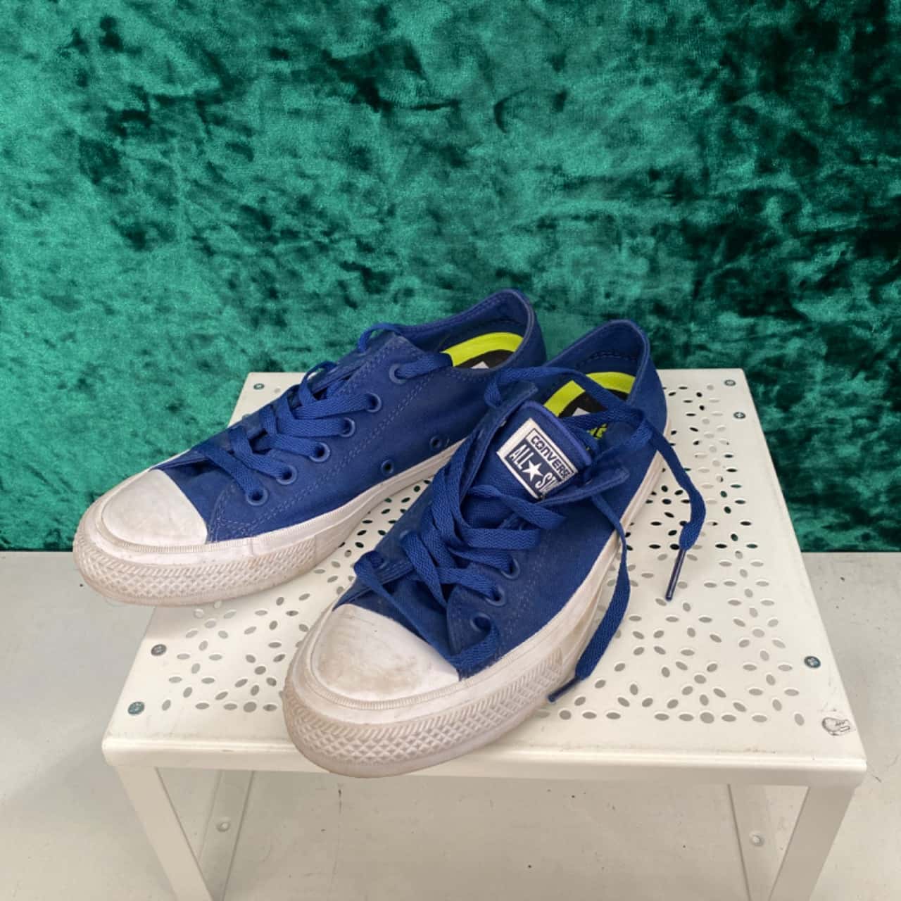 Converse Blue Sneakers Size W:9 M:7(s) - Used As New | Salvos Stores