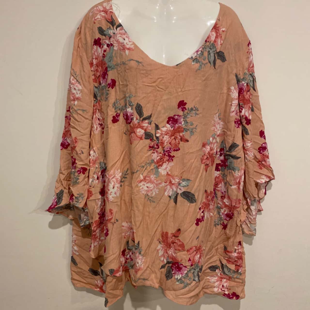 Autograph Womens Size 26 Floral Tops Floral / Green / Maroon ...