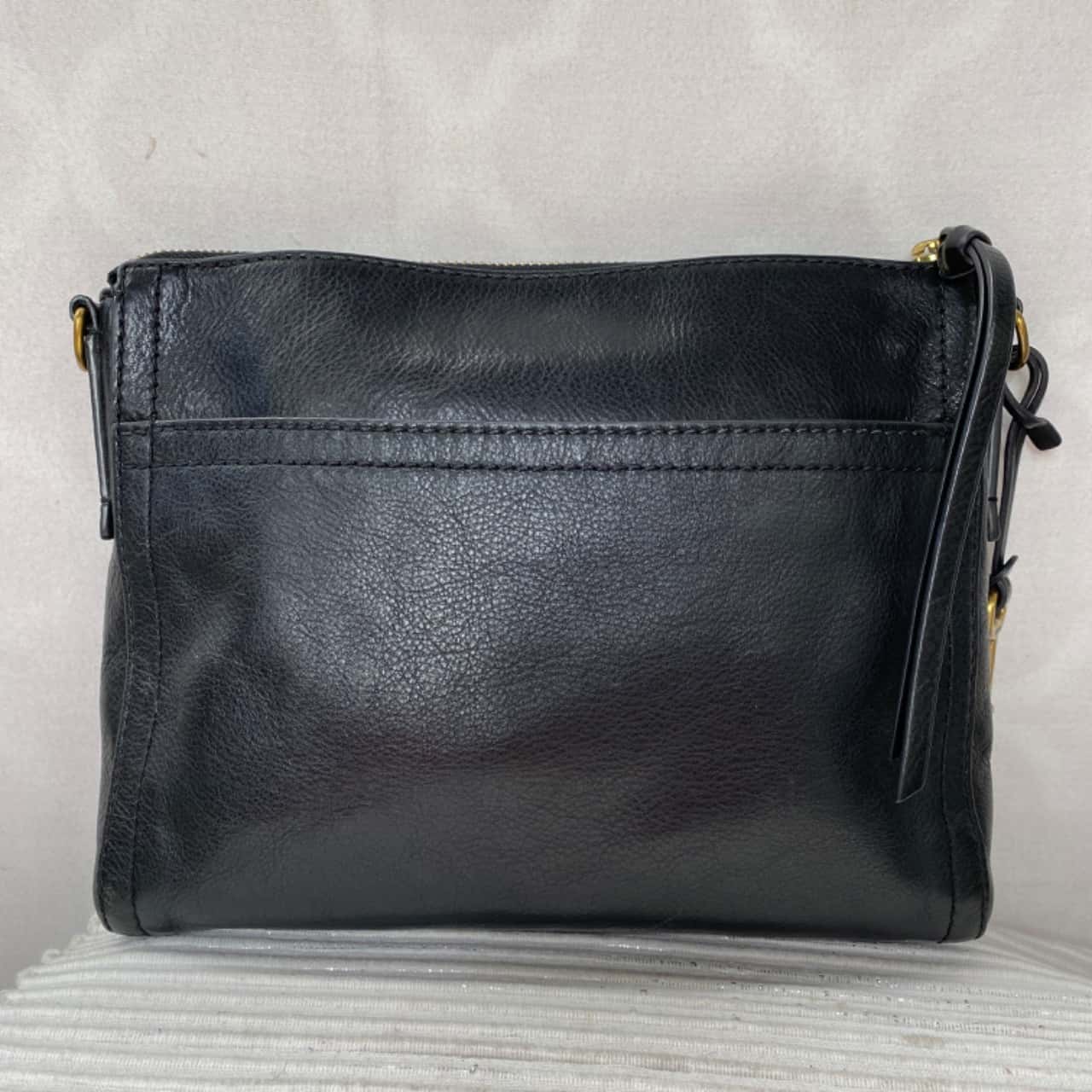Women’s Fossil Black Leather Cross Body Bag(s)