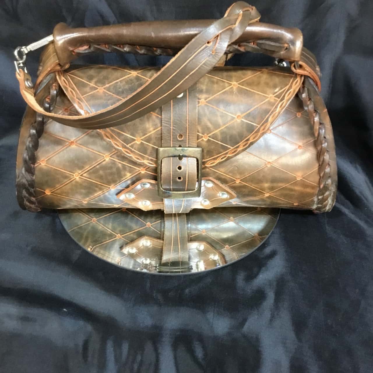 Rustic Leather Handbag