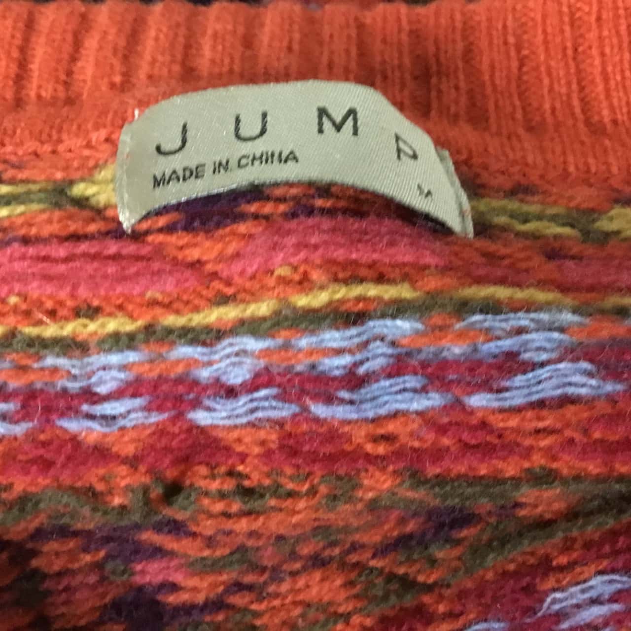 Jump Multicoloured Jumper Size M