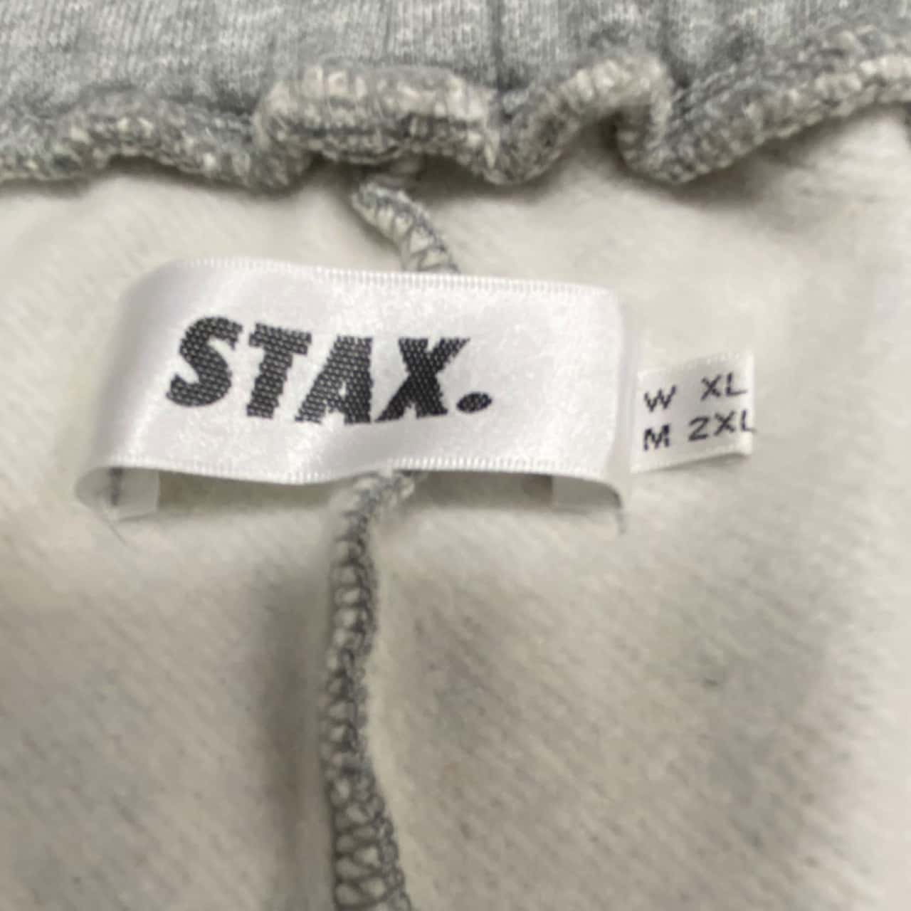 STAX Official Unisex Size Womens XL / Mens XXL Track Pants Grey