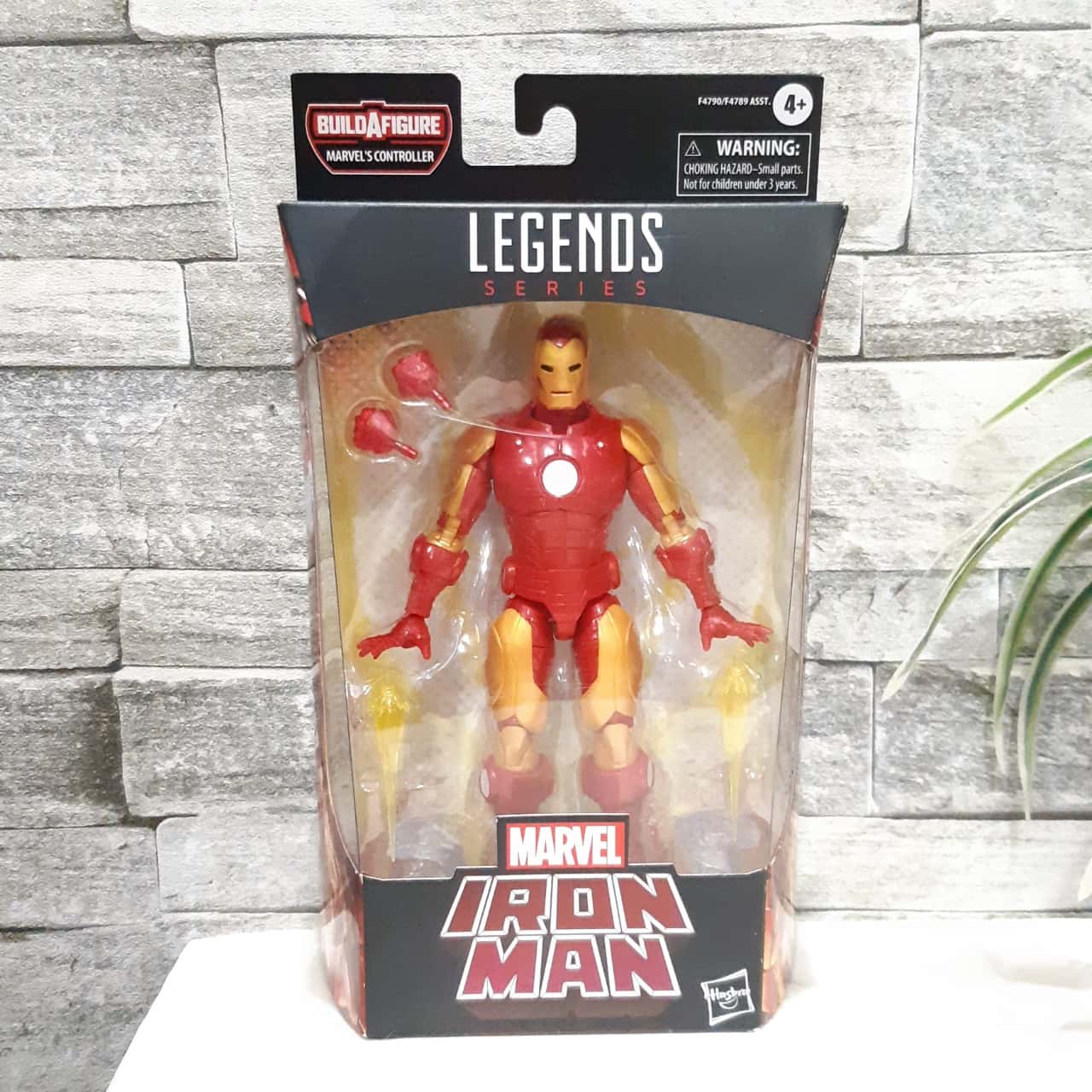Hasbro Legends Series Build A Figure Marvel's Controller Marvel Iron ...