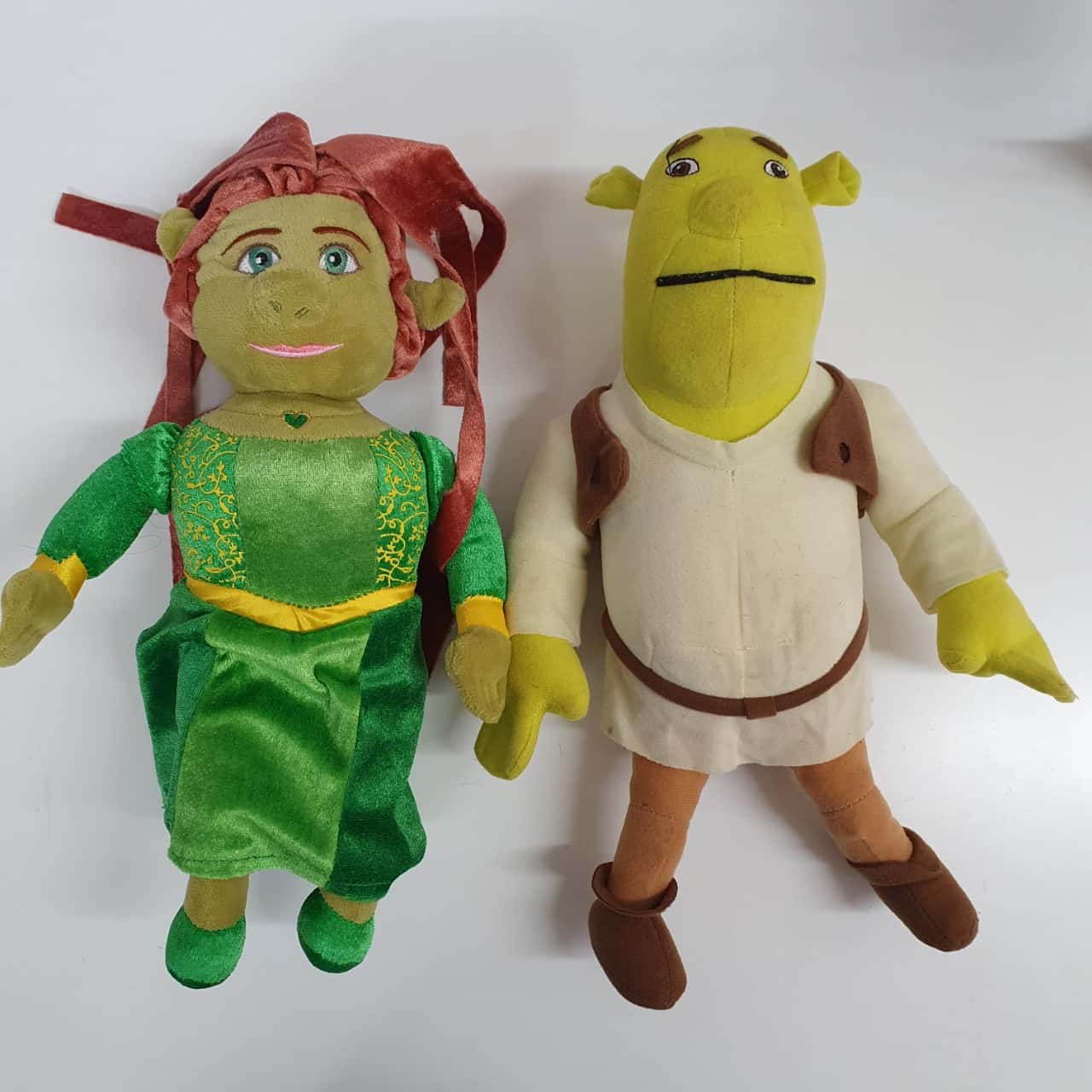 Fiona & Shrek 32cm Plush Toys