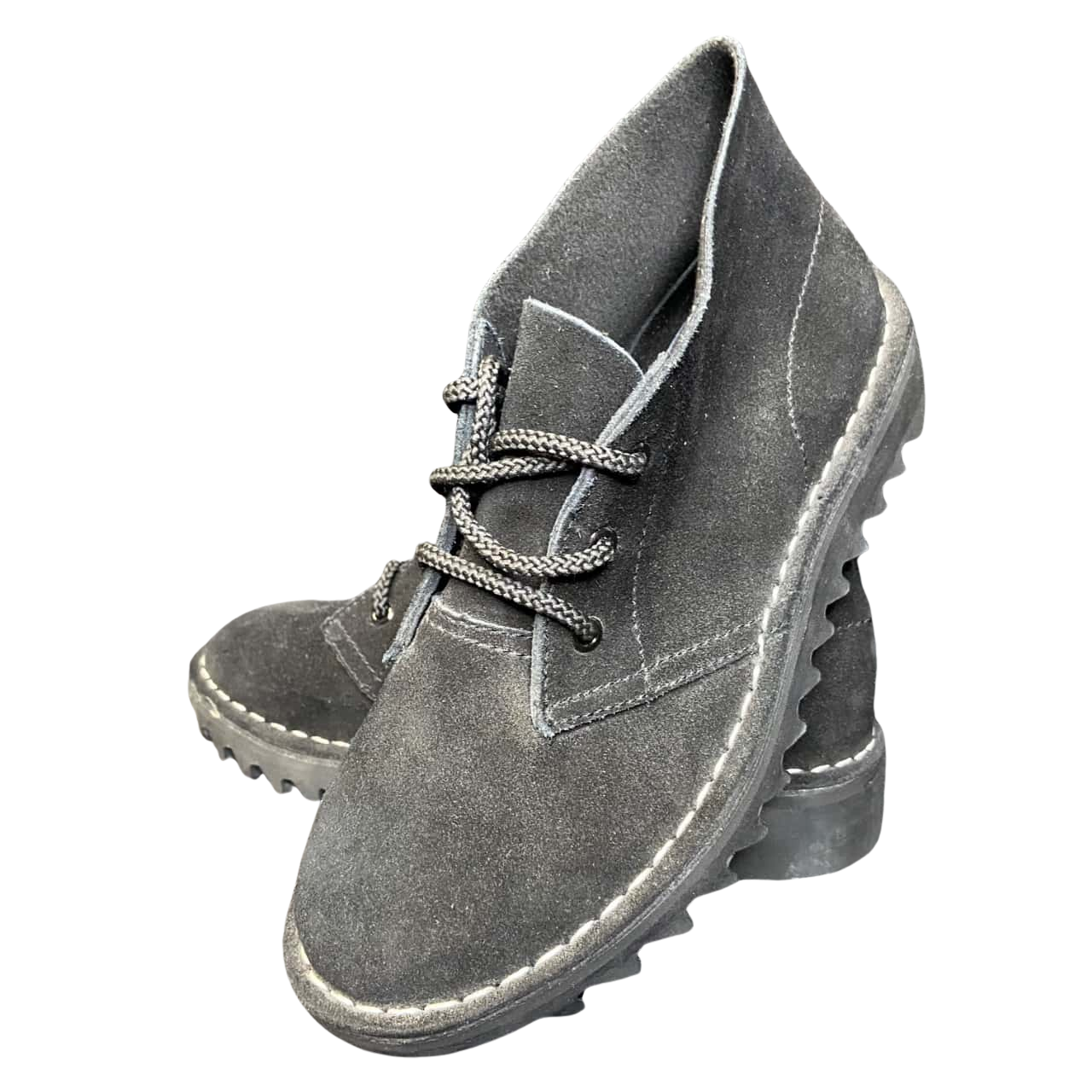 Ripple Sole Boot Co. Mens Size 7US Black Leather Boots - Boxed(s)