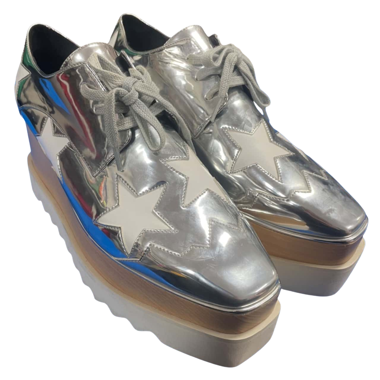 Stella McCartney Elyse Star platform Wedges