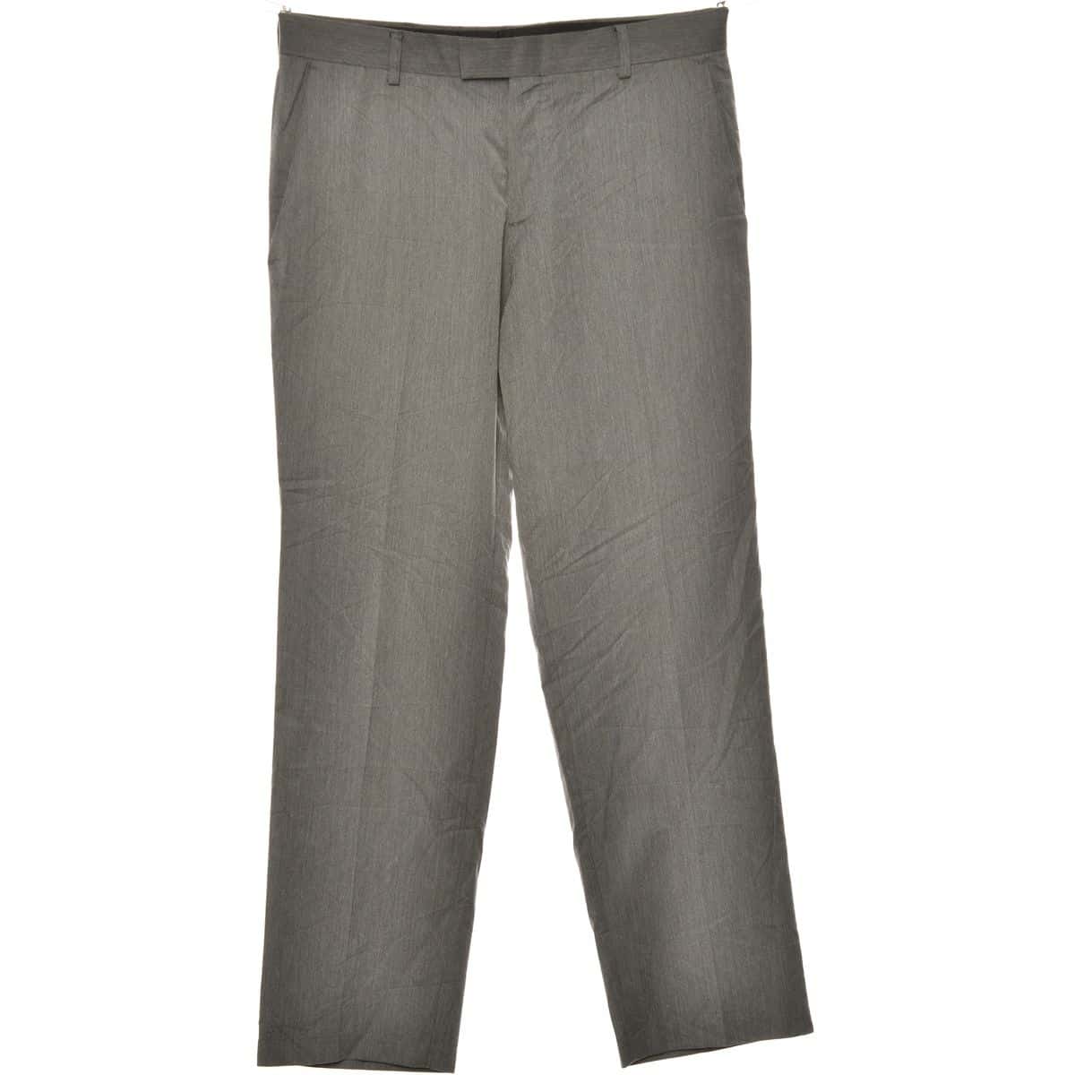 Kenneth Cole Mens Size 33 Dress Pant Grey (s)