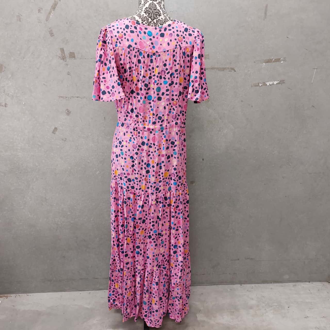 Proud Poppy Clothing Womens Size 16 Maxi Dress / Short Sleeve Dress ...