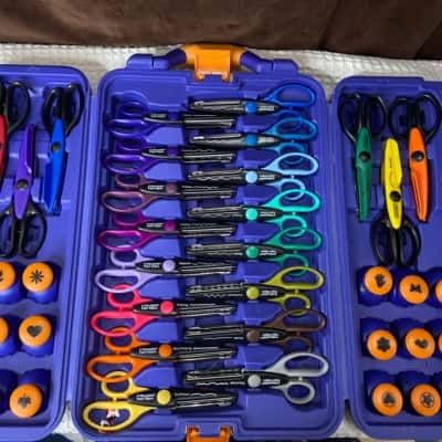 Fiskars Scissor/Punch Craft Set with Hard Case