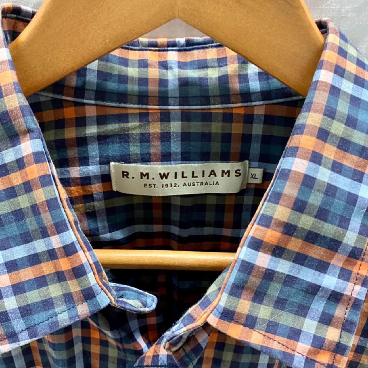 R.M. Williams Mens Size XL Long Sleeve Checked Shirt(s)