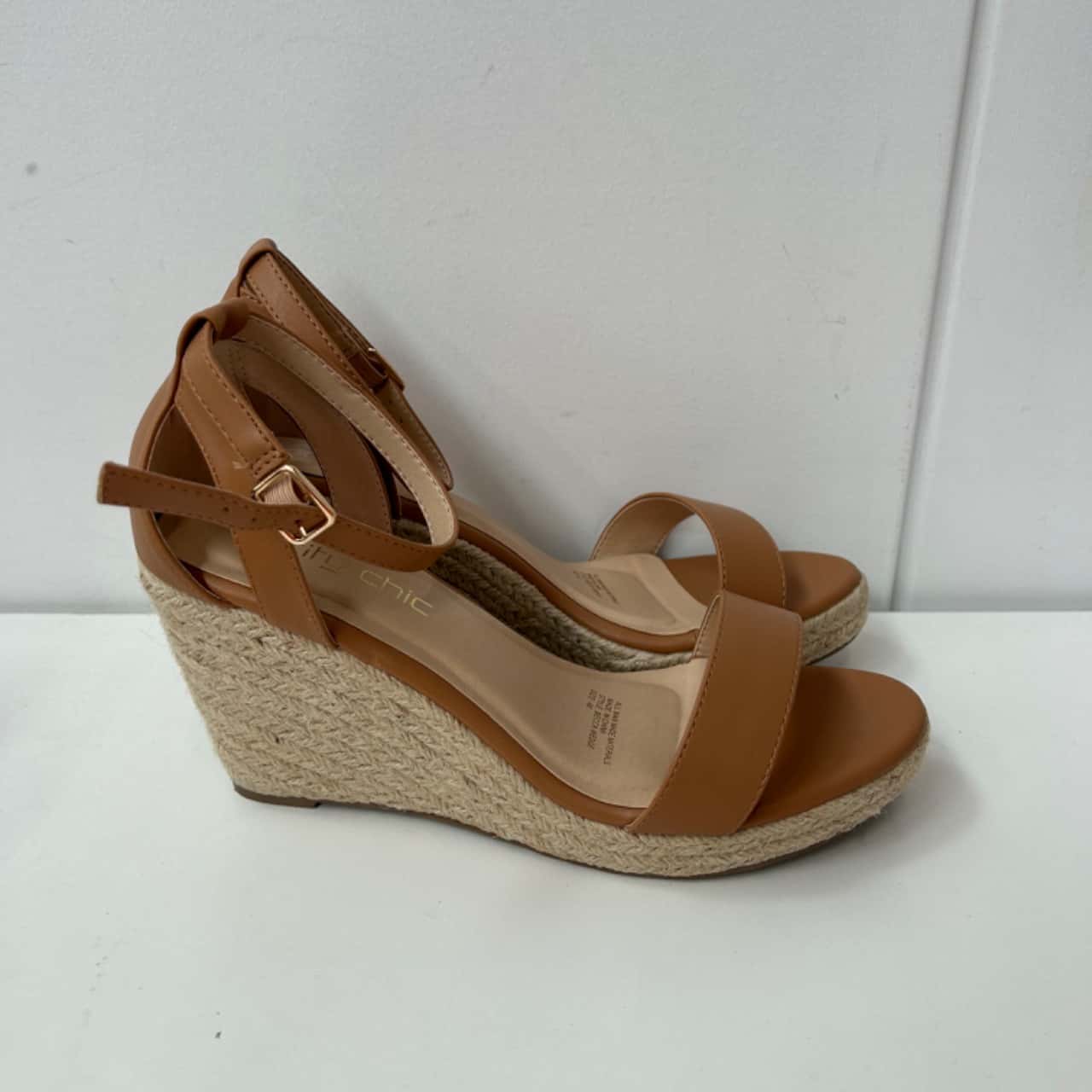 NEW - City Chic Becca Wedges Size 40