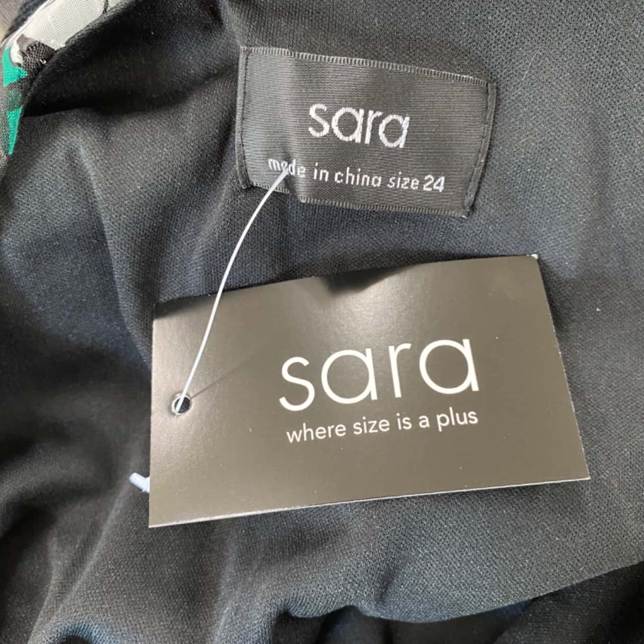 Sara Womens Size 24 Sara Dobby Maxi Multi Floral BNWT