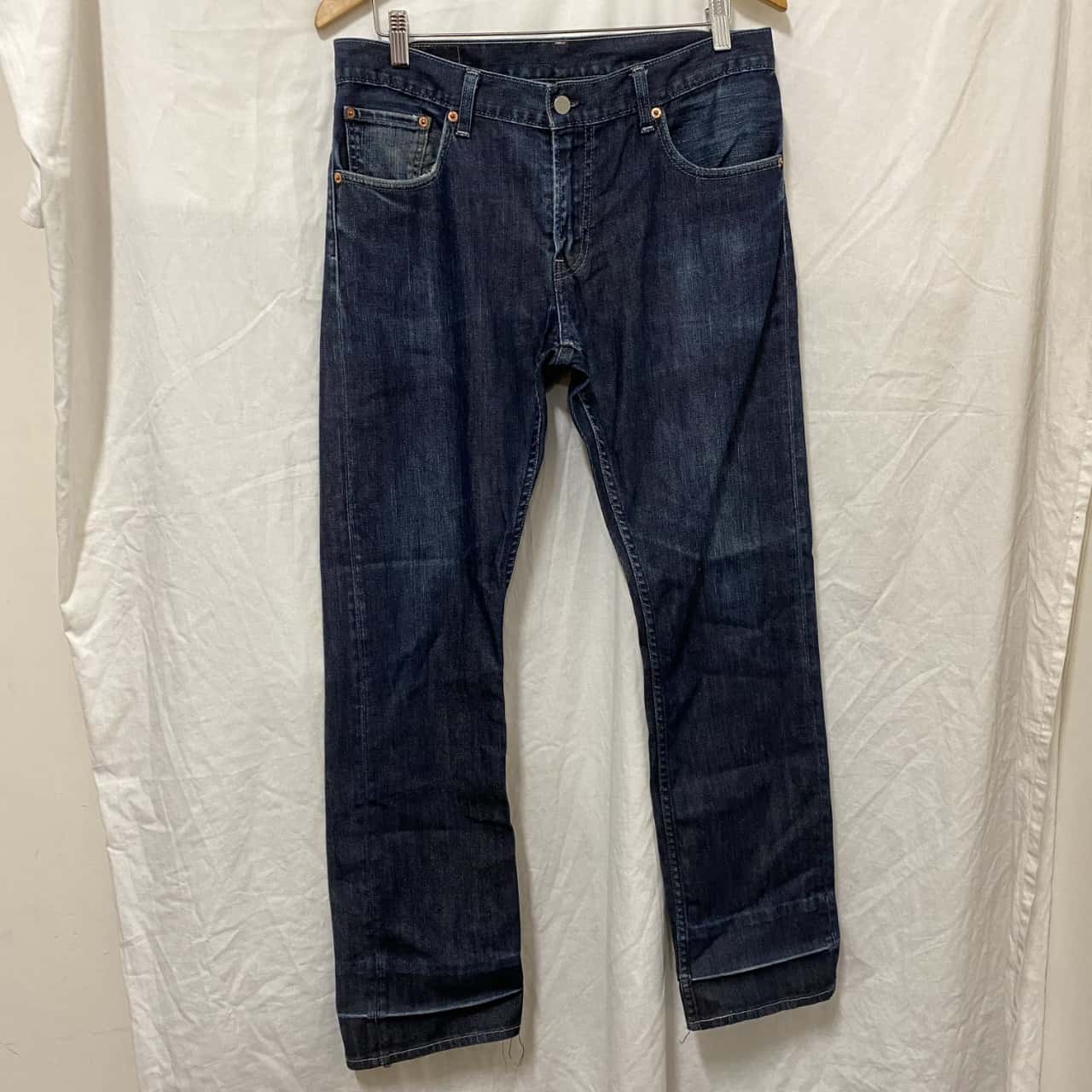 Levi Strauss & Co. Mens Size 34 Straight Jeans / Stretch Blue