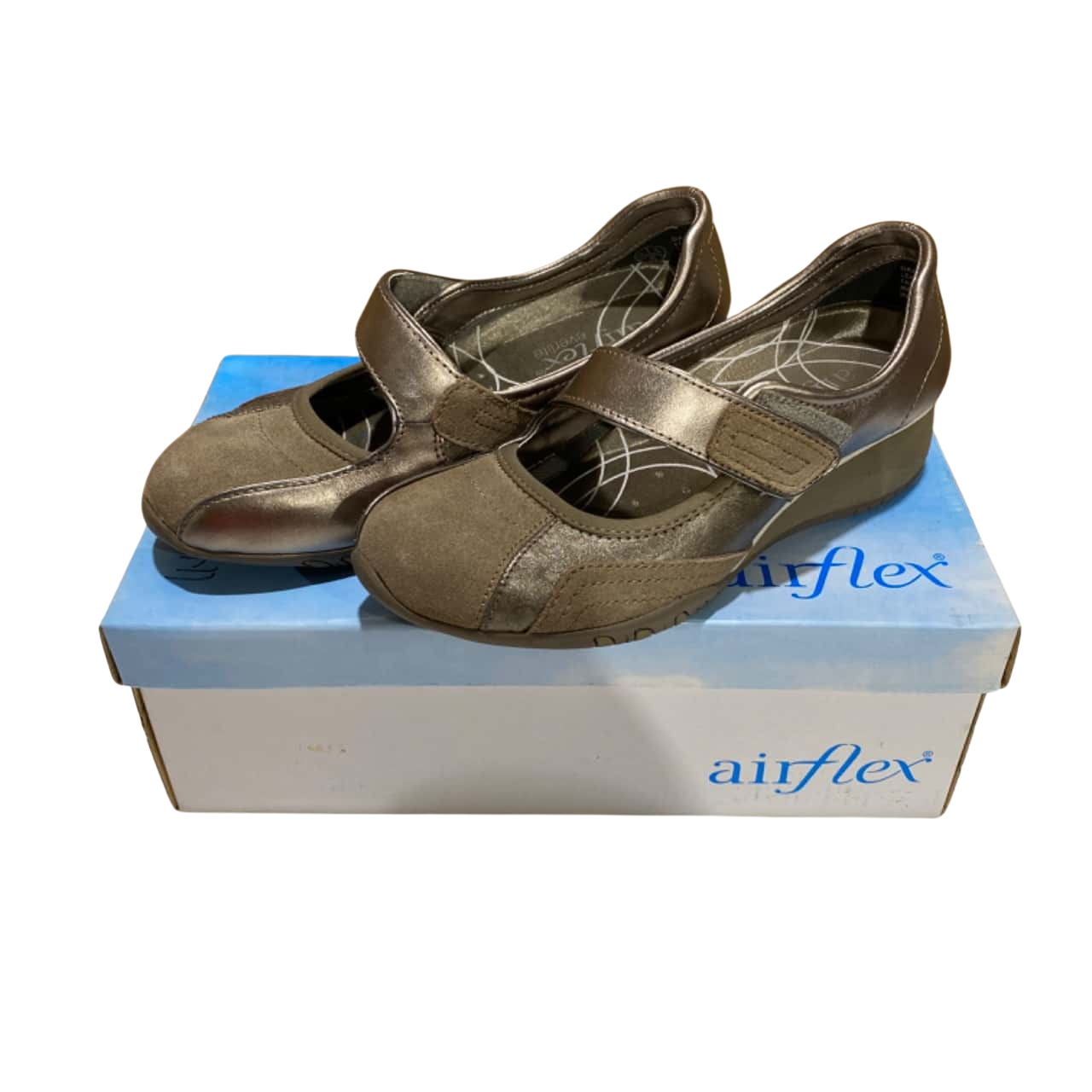 Airflex Womens Sporty Taupe Size 5