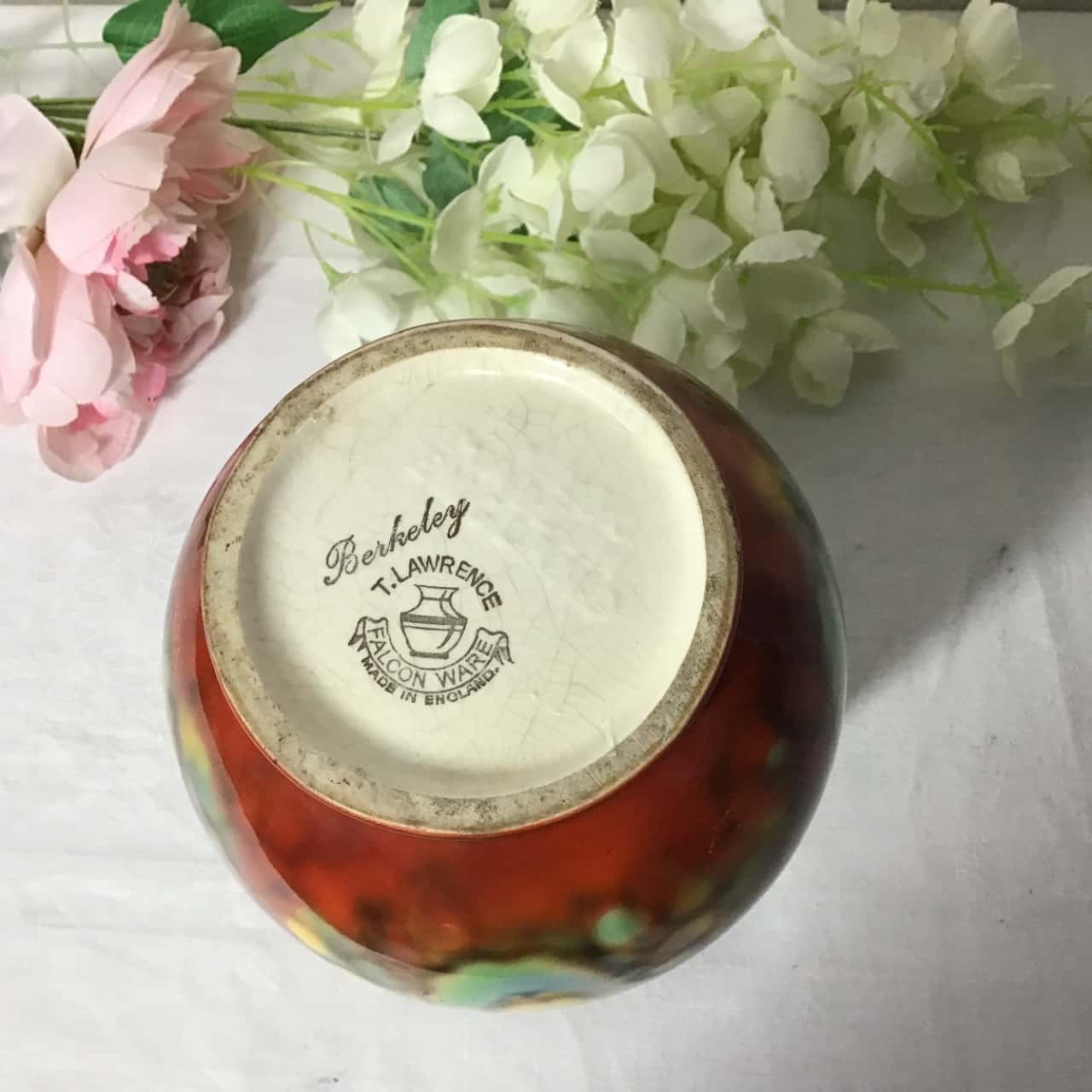 *REDUCED* Vintage Berkeley T. Lawrence Falcon Ware Brown / Yellow ...