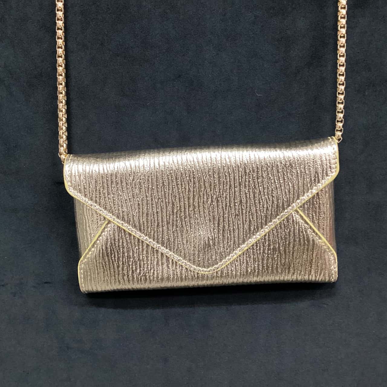 Tony Bianco Small Evening Handbag Gold