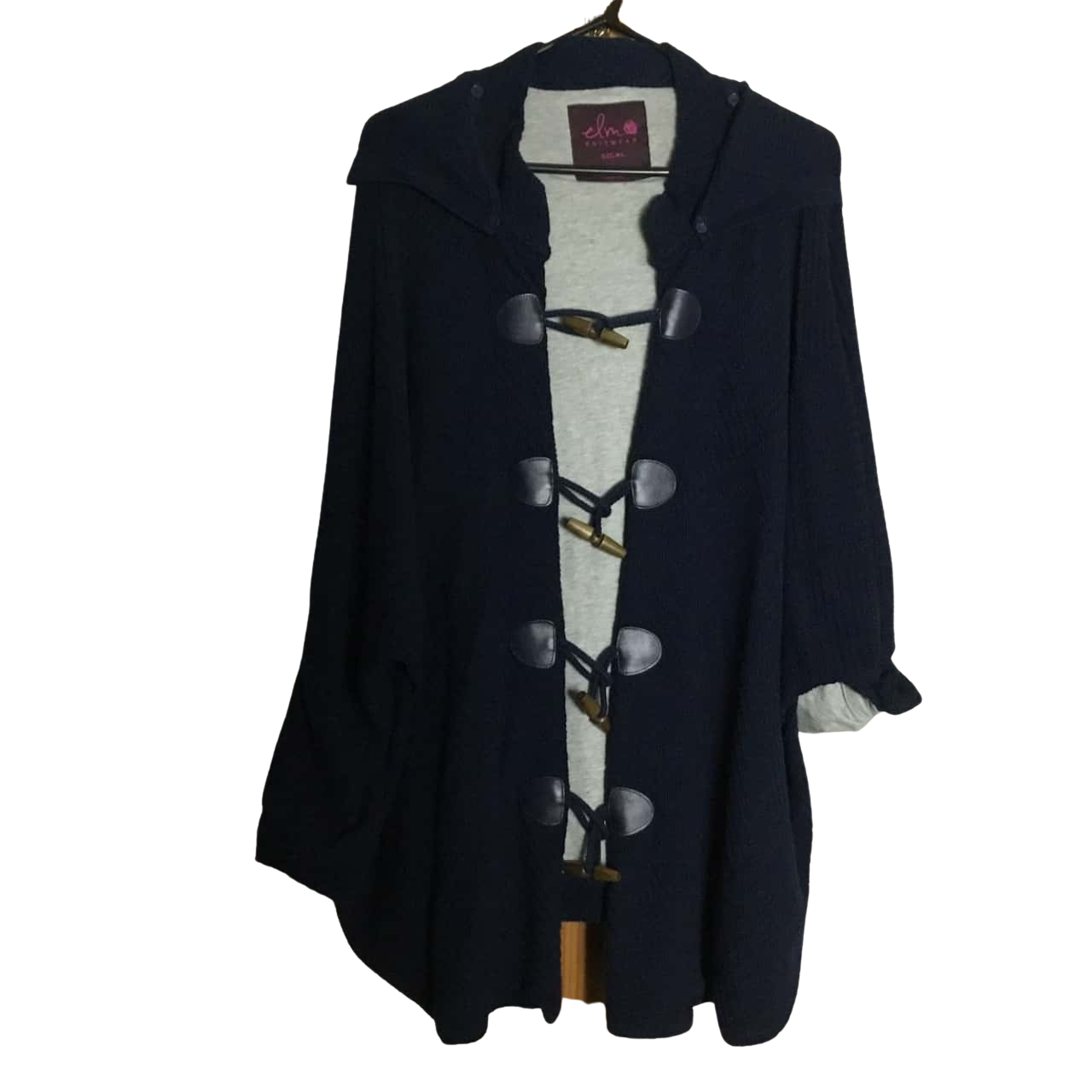Elm Navy Blue Duffle Coat Size M/L