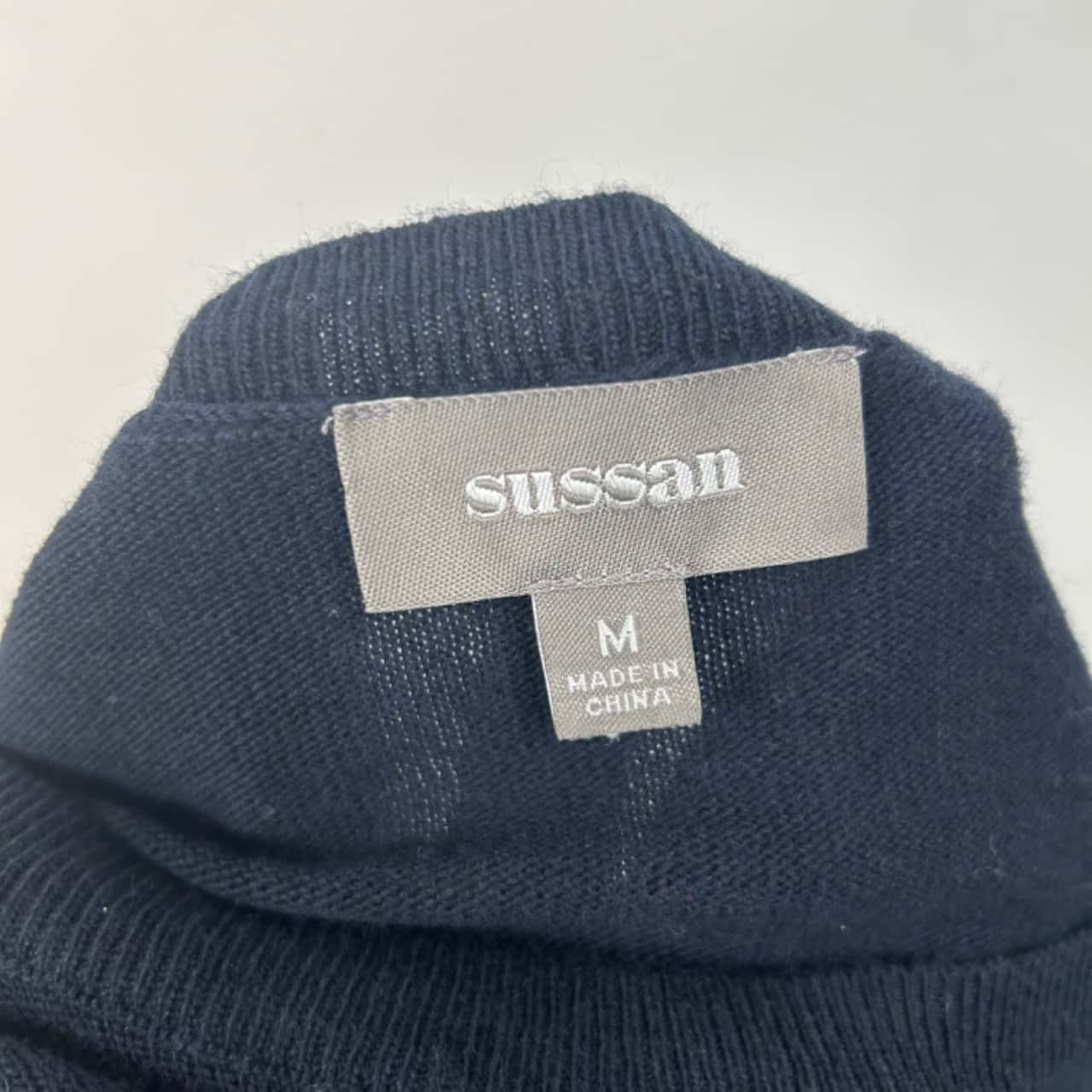 Sussan Womens Size M Blue & White Jumper(s)