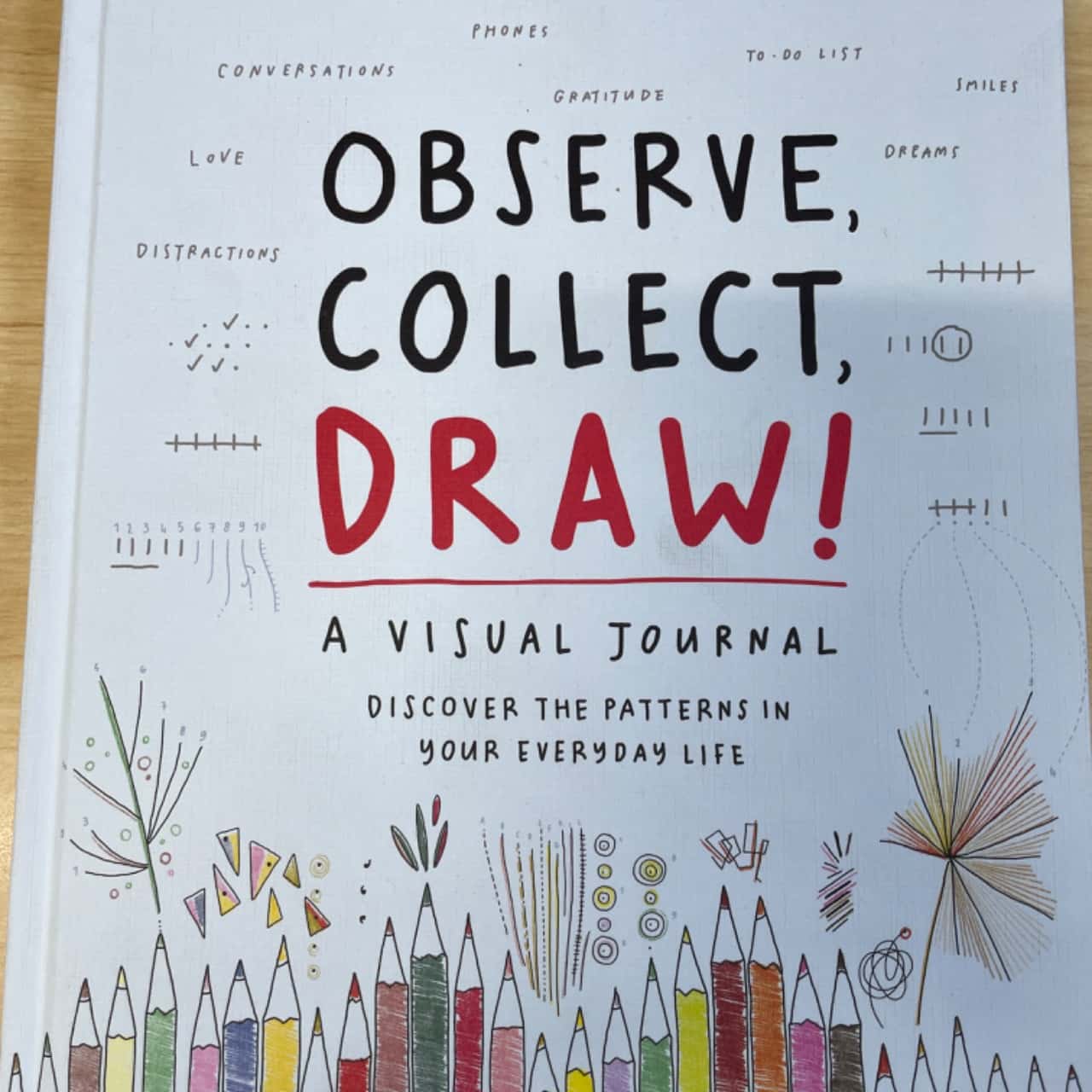 Observe, collect, draw (s)