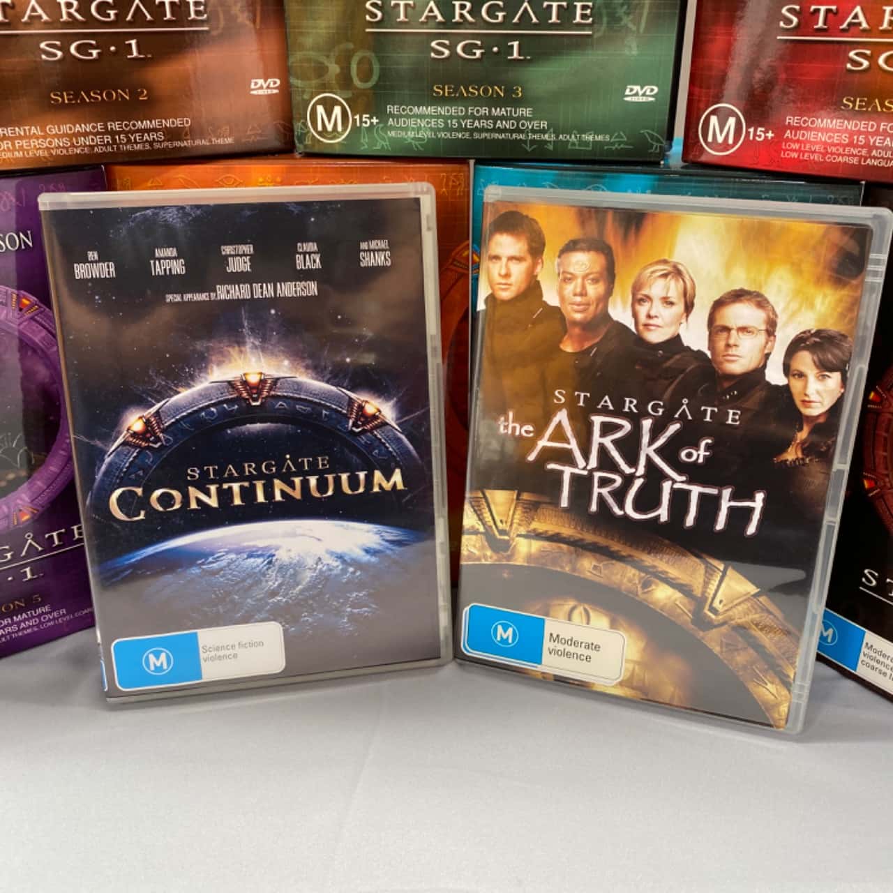*EOFY SALE* DVD: Stargate SG.1 - Seasons 1 to 8 + 10 [PICK UP ONLY](s)