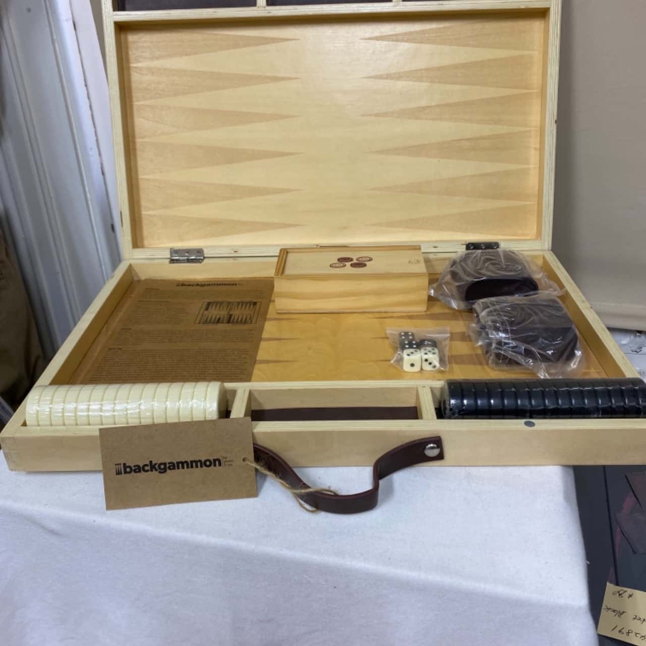 Planet Finska backgammon game made with Indian wood and includes 40mm ...