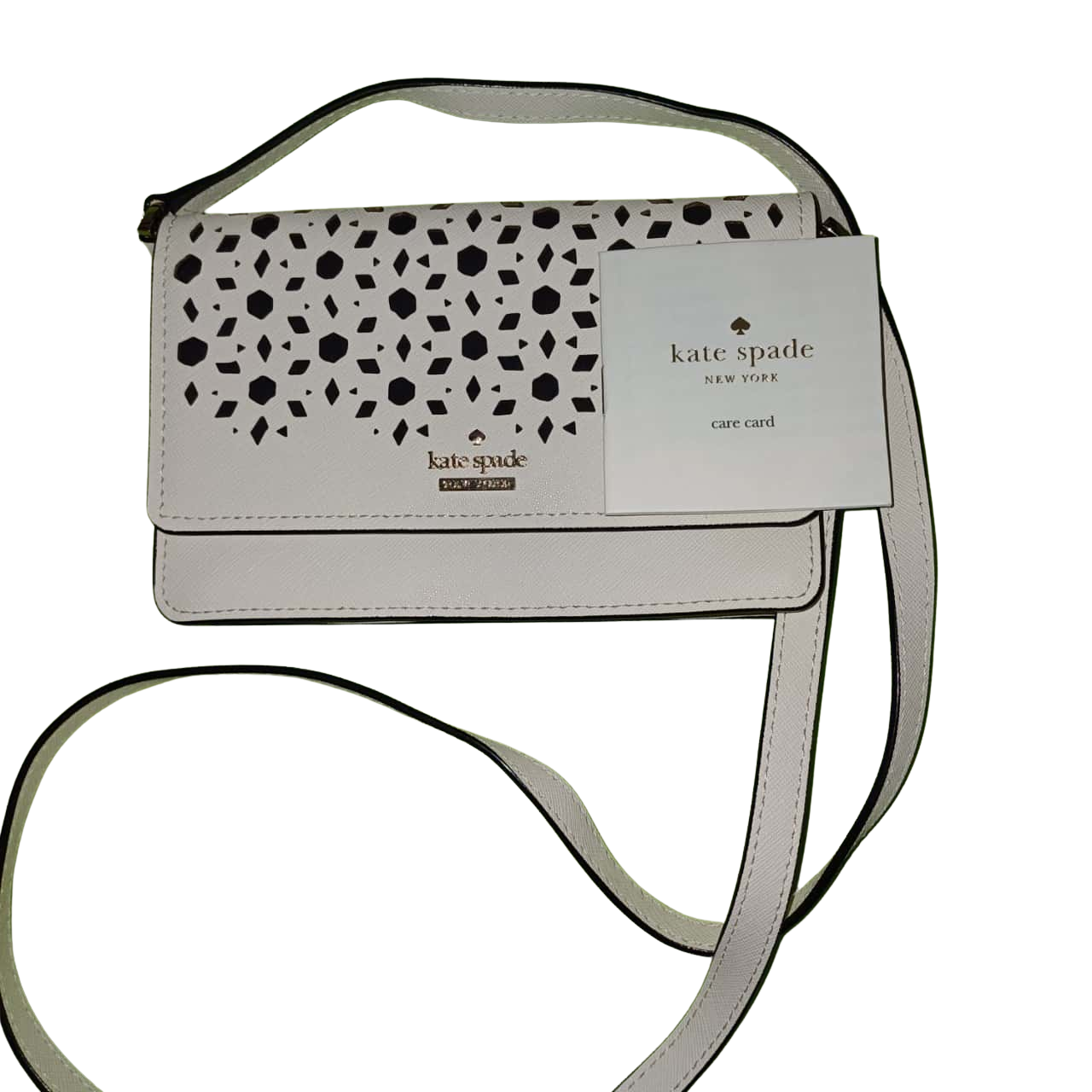 KATE SPADE NEW YORK $168 USD Messenger Small White Crossbody New w ...