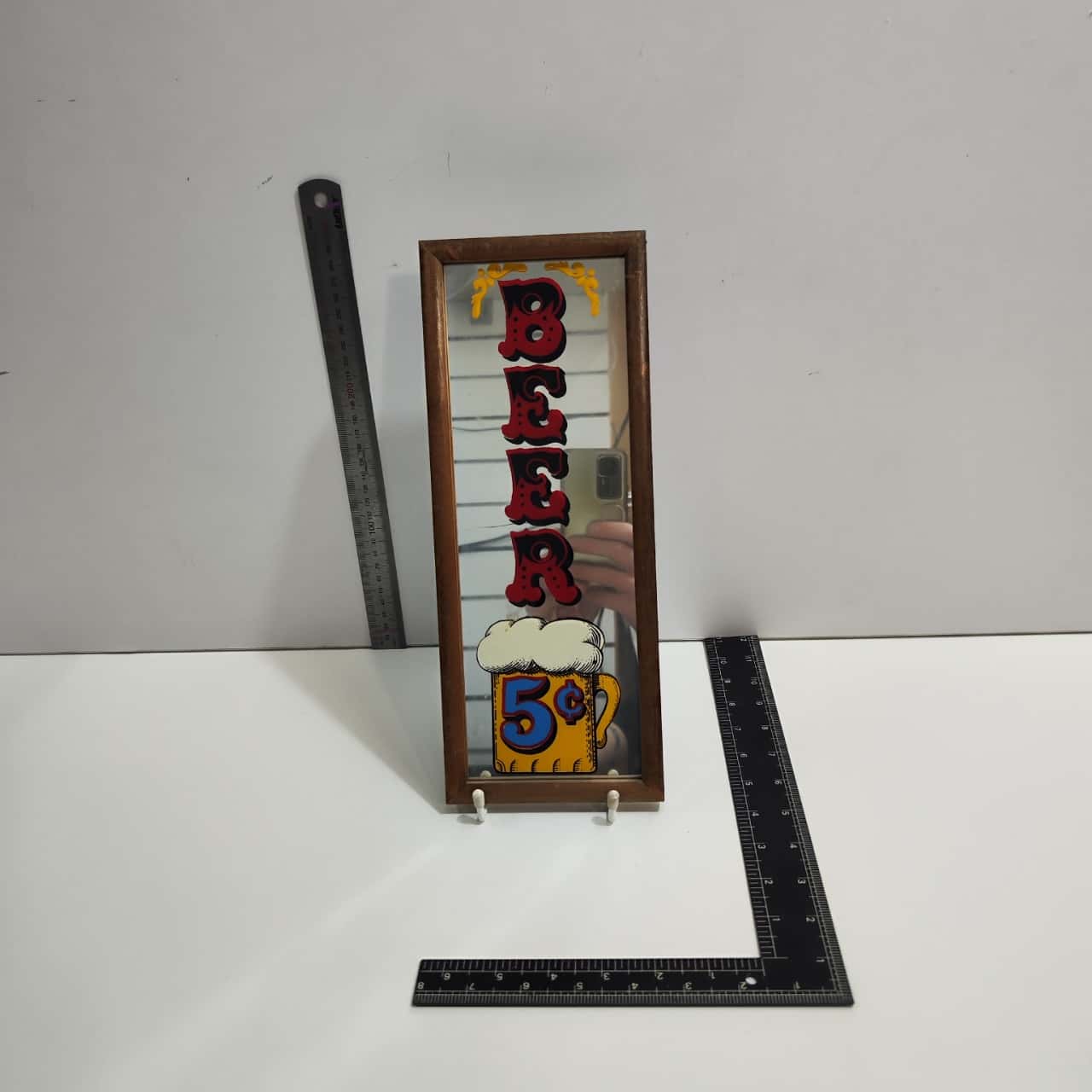 Vintage Beer Mirror Decoration Sign Bar (s)