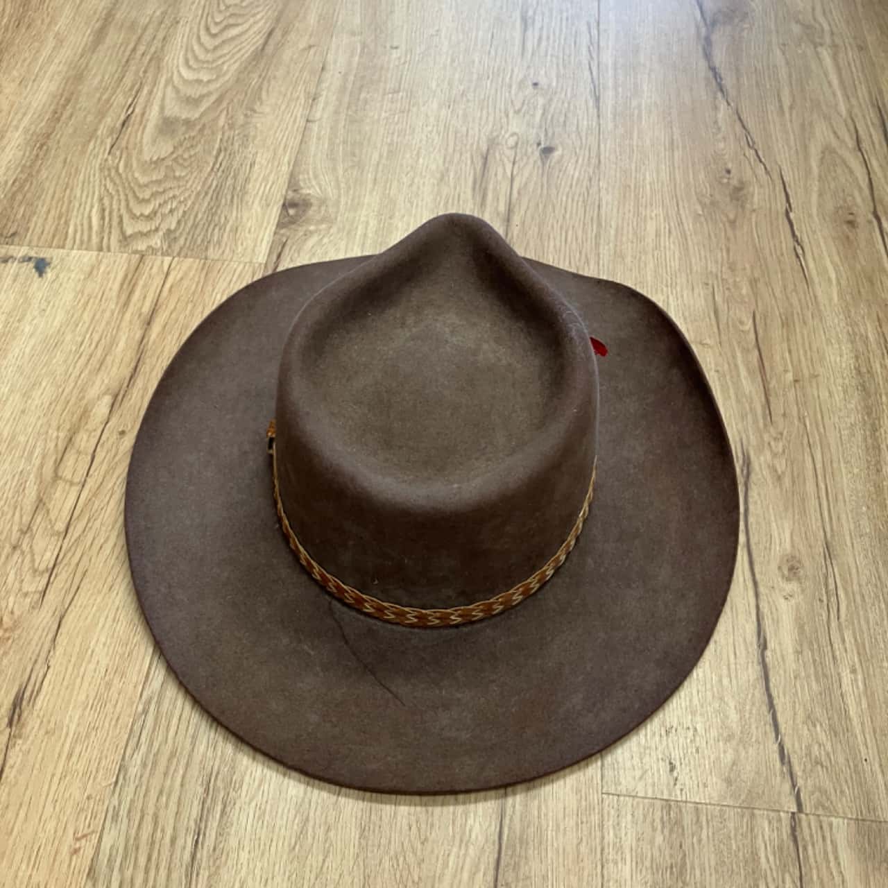 Akubra Brown Snowy River Hat Size 57(s)