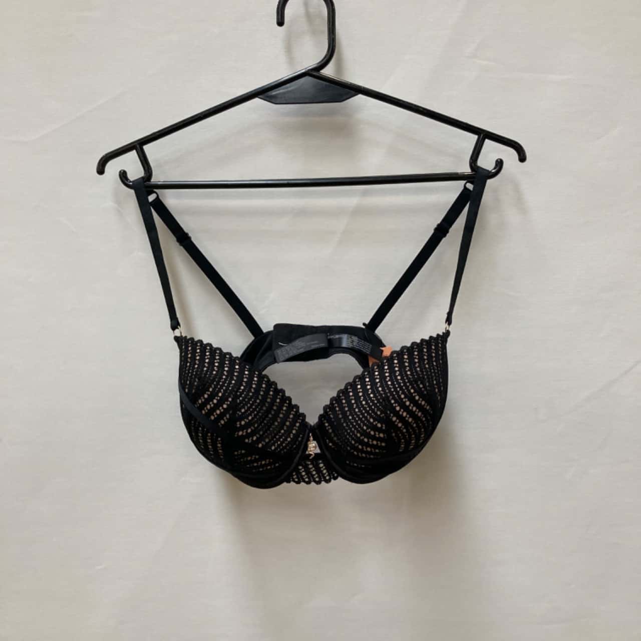 Bras N Things Womens Size 10E Black Lace Bra(s)