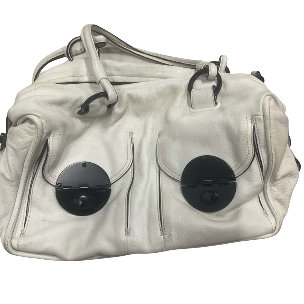 Women’s Mimco turn lock white Handbag