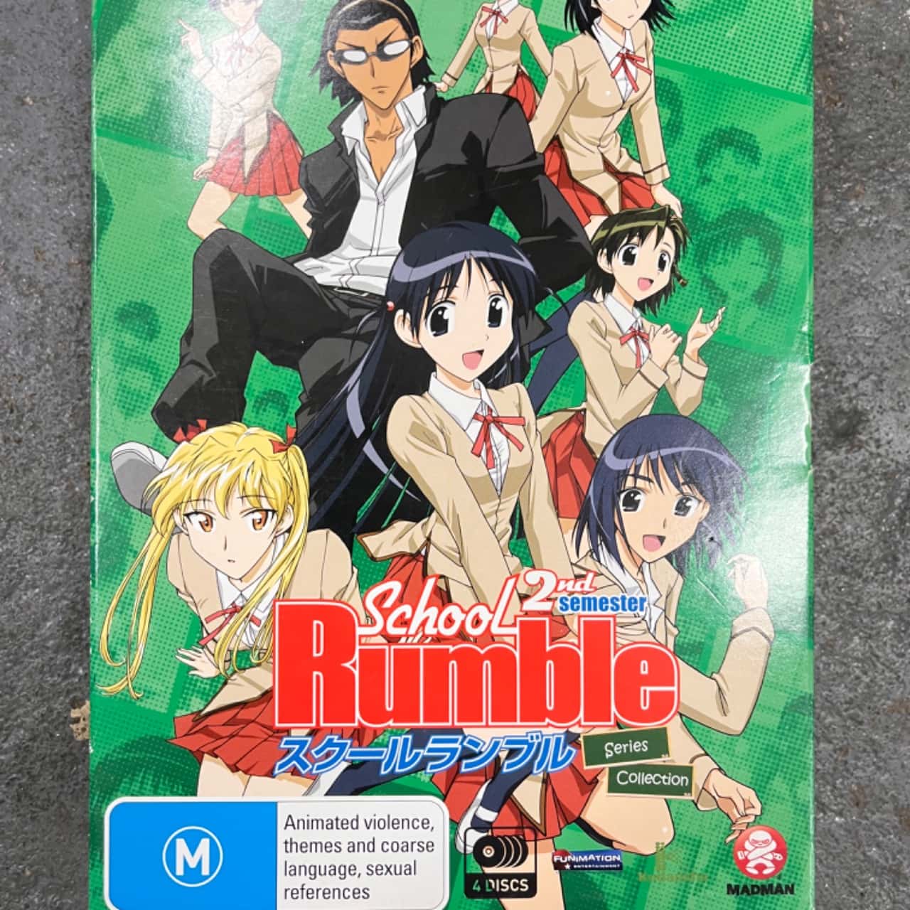 SCHOOL RUMBLE 2 SEMESTER DVD