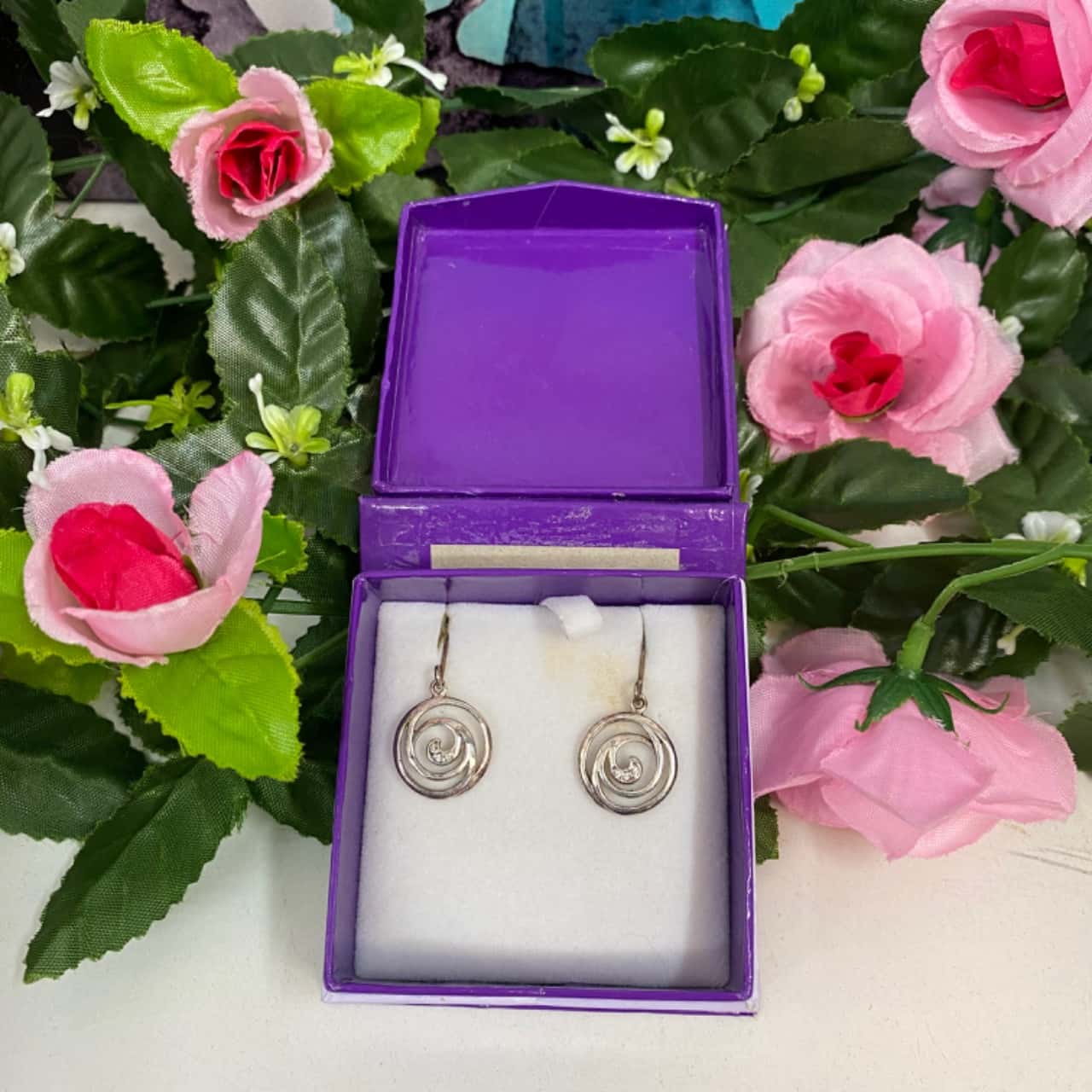 Sterling silver 925 earrings (s)