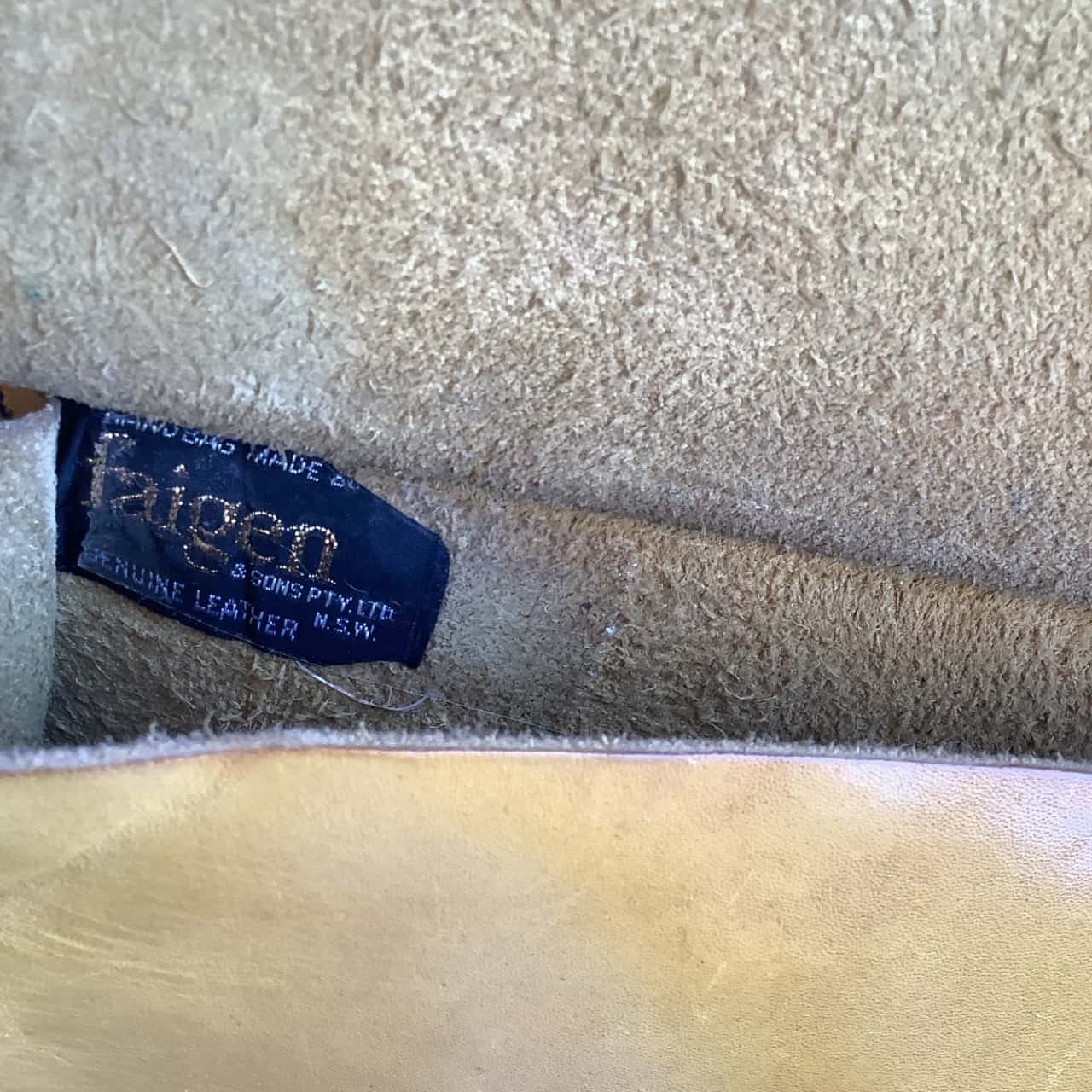 Vintage** Faigen & Sons Leather Shoulder Bag (s)