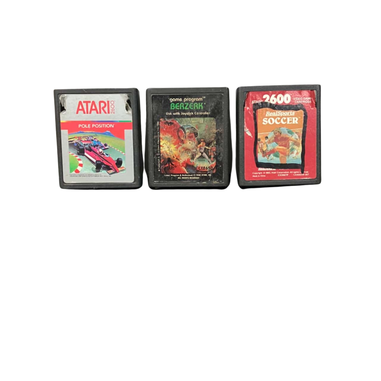 x3 Atari 2600 Video Game Cartridges