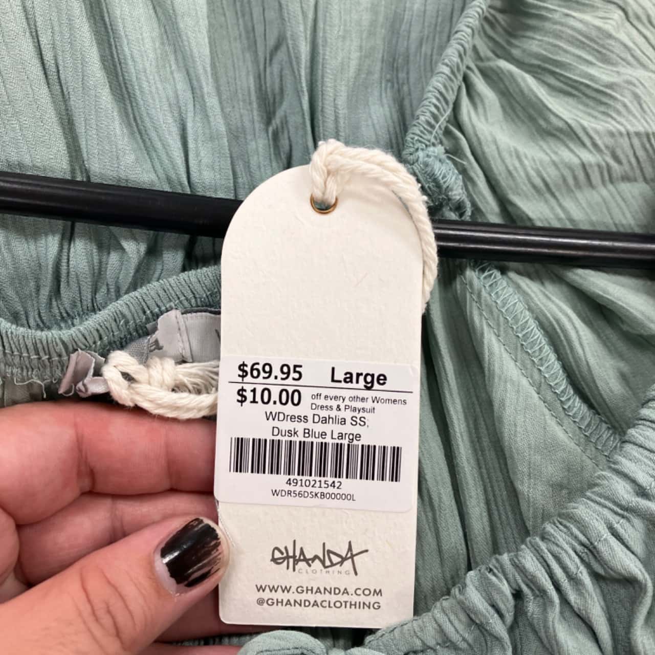 Ghanda Dusk Dahlia Midi/Mini Dress Size L