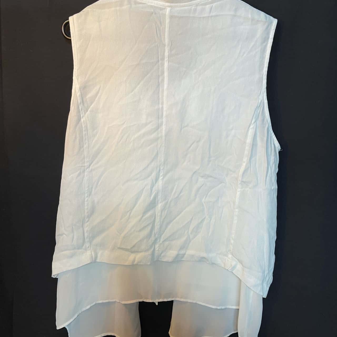 Sussan Womens Size 16 Short Sleeve White