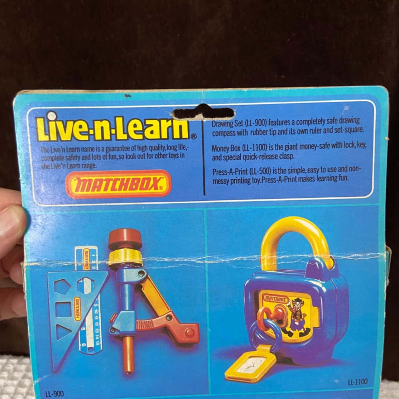 Matchbox Live’n’Learn Tape Measure 1980 in box(s)
