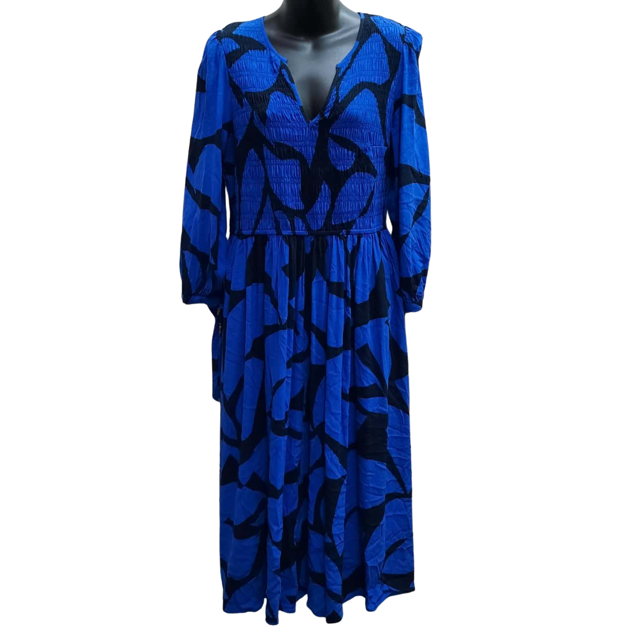 COMMONRY Size 12 The print Shirred Dress(s) - Used Very Good | Salvos ...