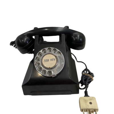 Vintage Black Telephone - PMG