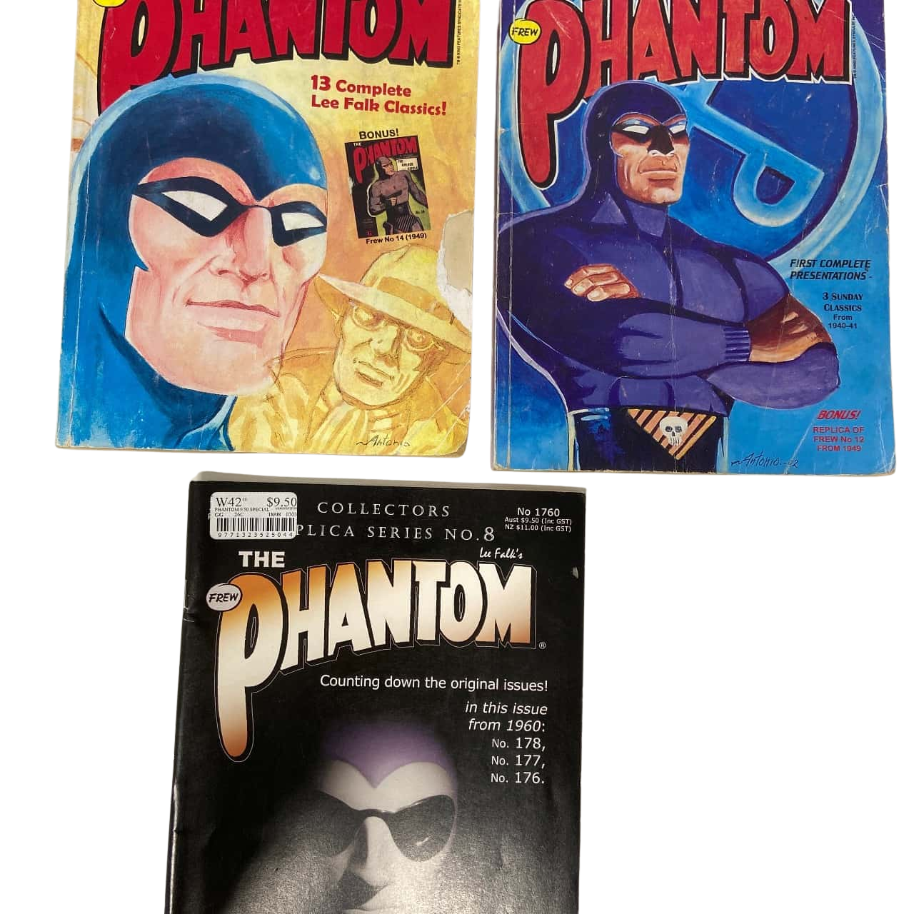 3 X Phantom comic books (s)