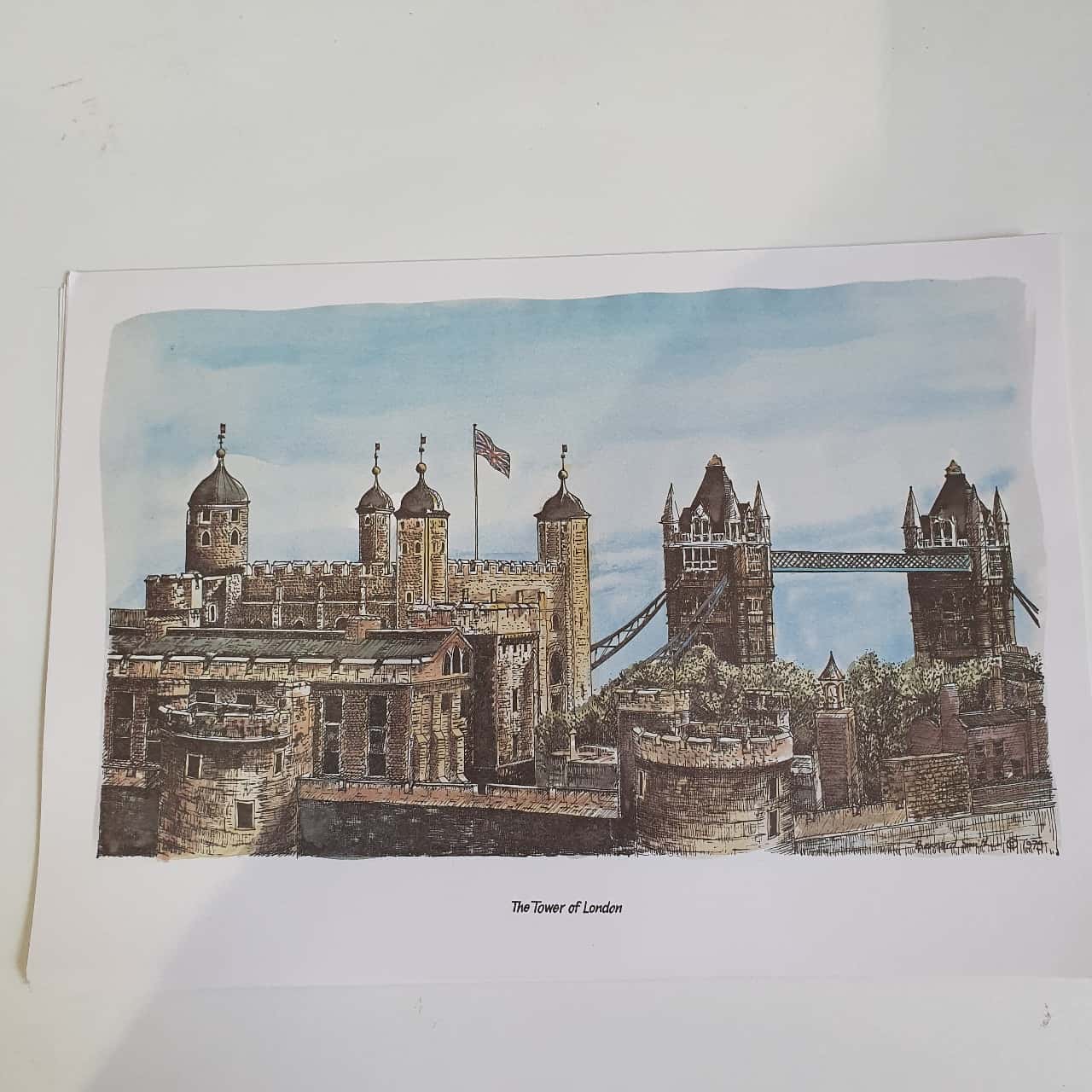 6 Bernard Smith Colour Prints.(s)