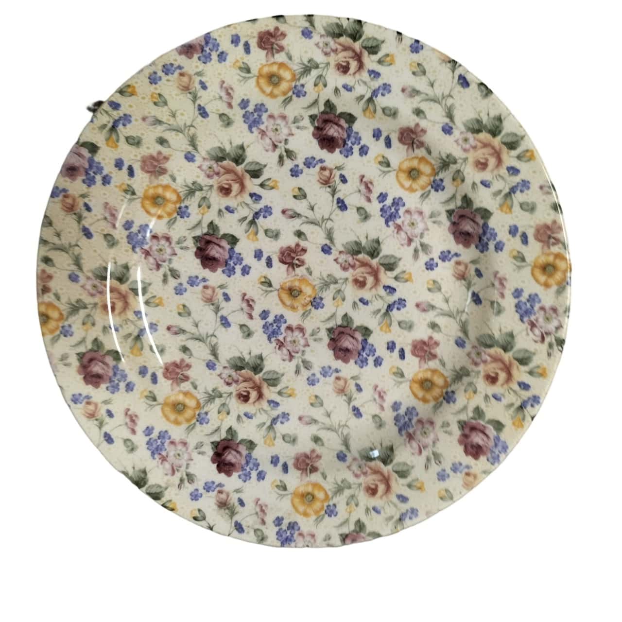 Churchill Floral Plate - Made In England(s)
