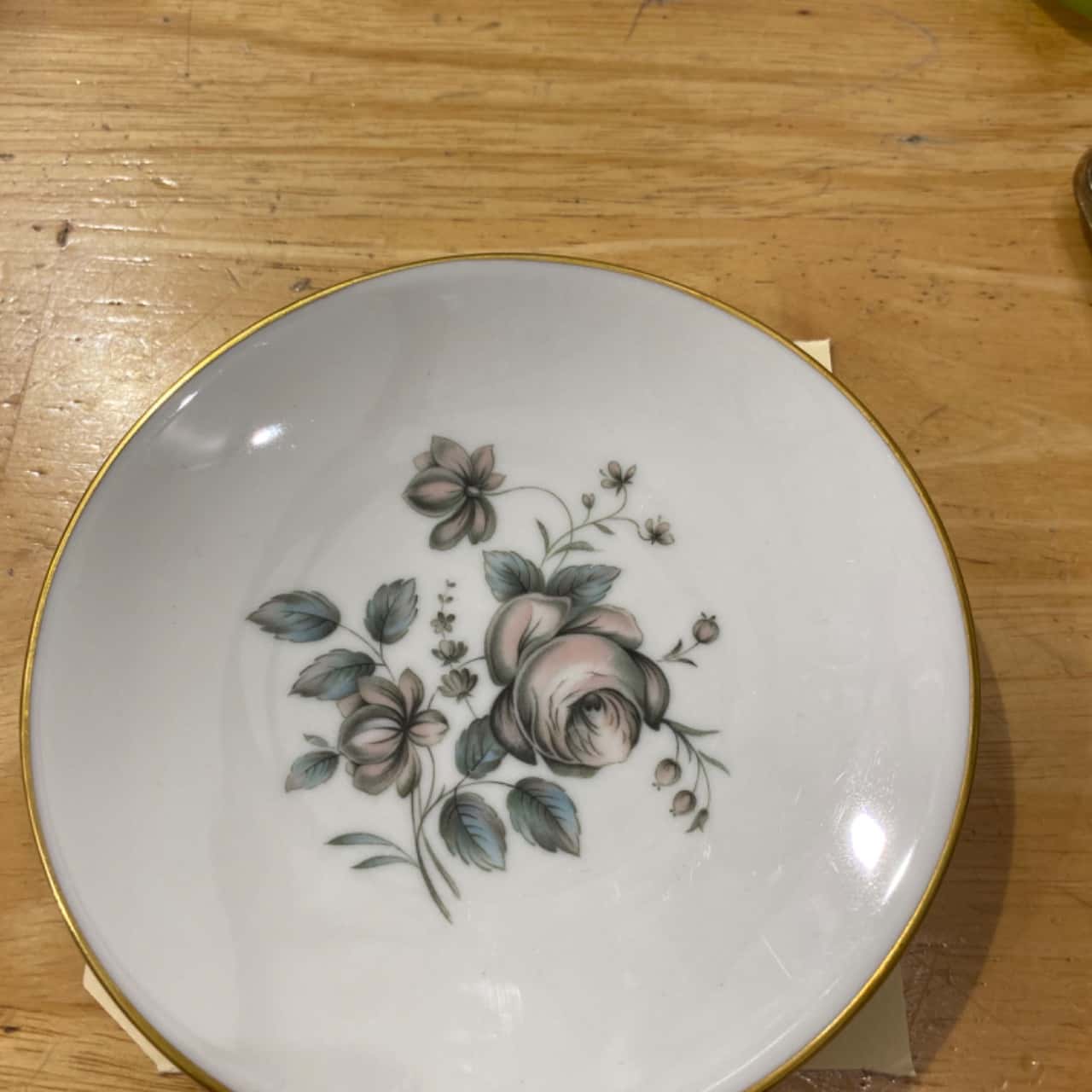 Royal Doulton miniature Rose Elgar’s plate
