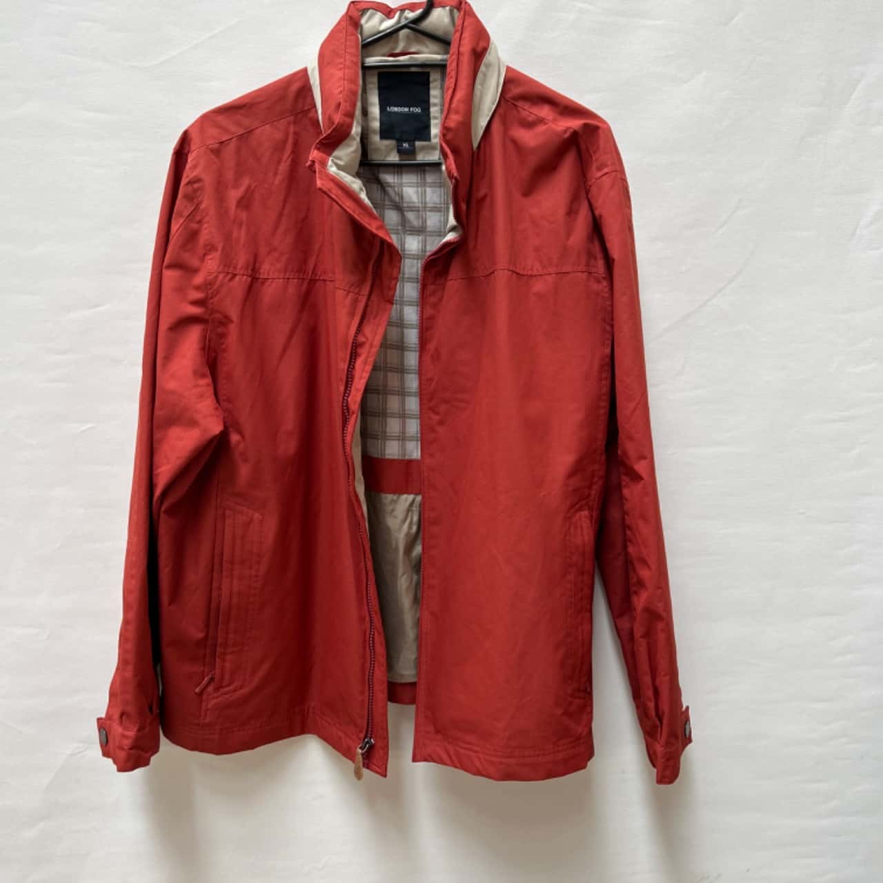 London Fog Mens Size XL Winter Jacket Red (s)
